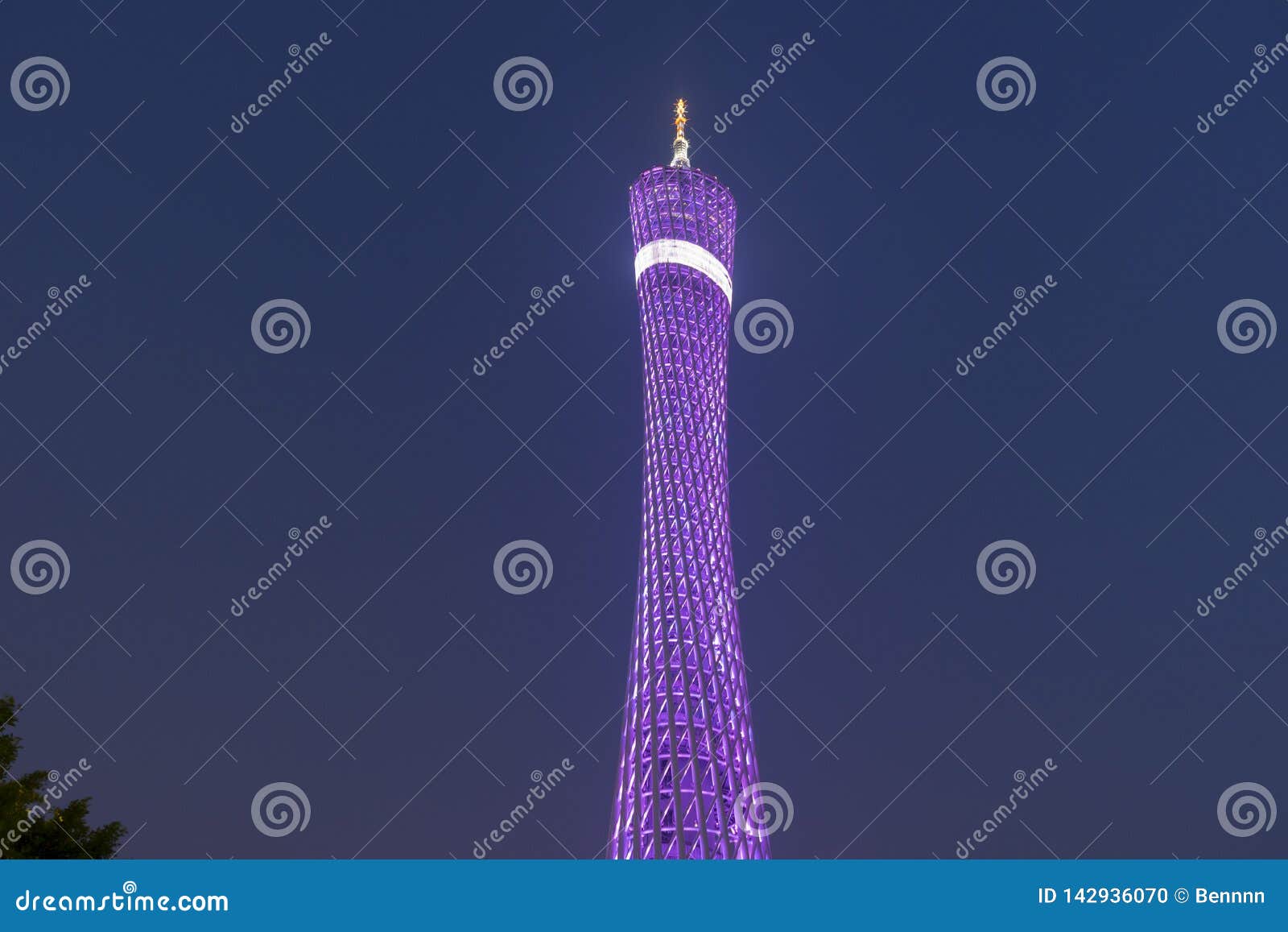 Canton TV Tower in Guangzhou, China Editorial Image - Image of asia ...