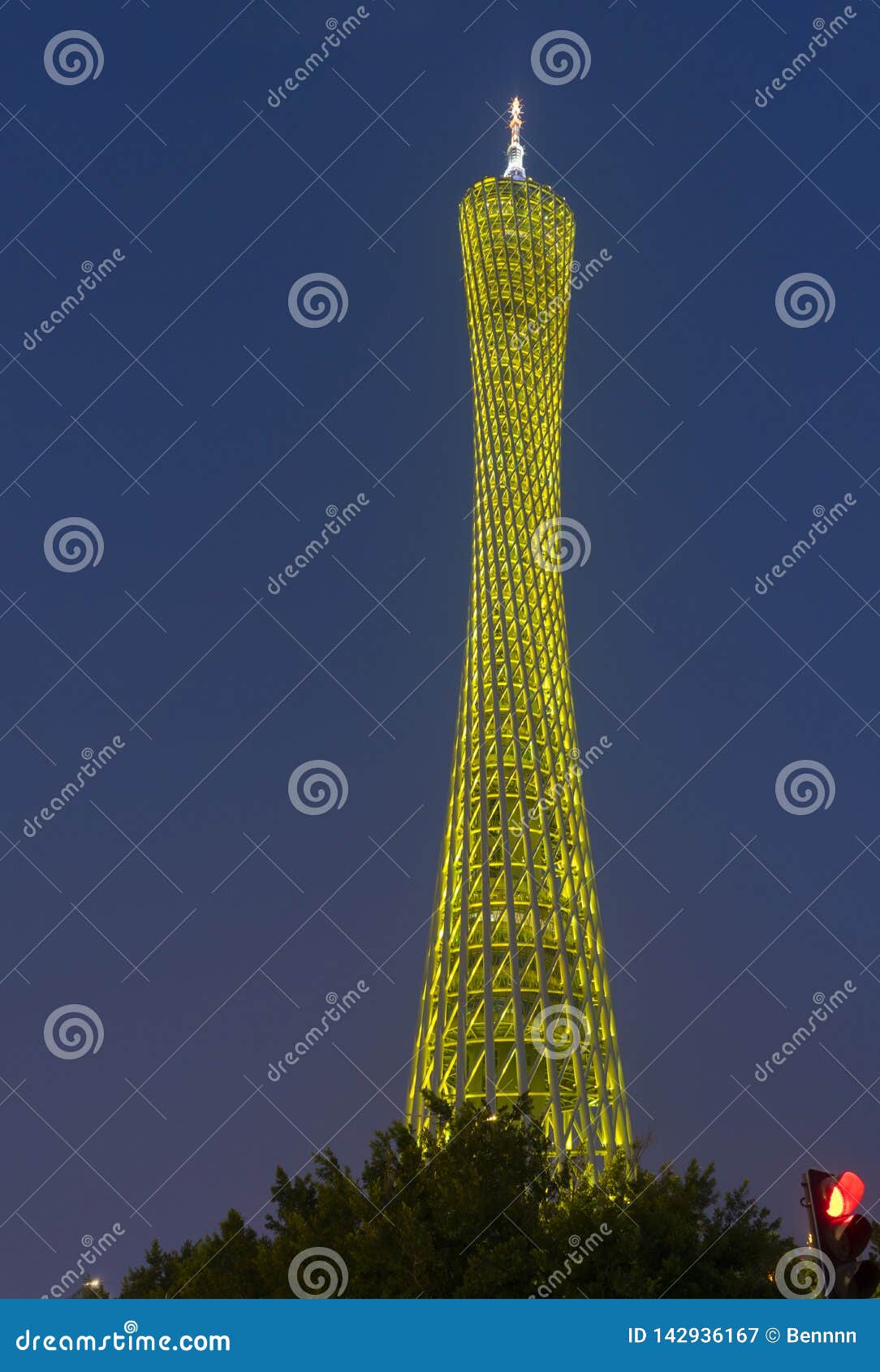 Canton TV Tower in Guangzhou, China Editorial Photography - Image of ...