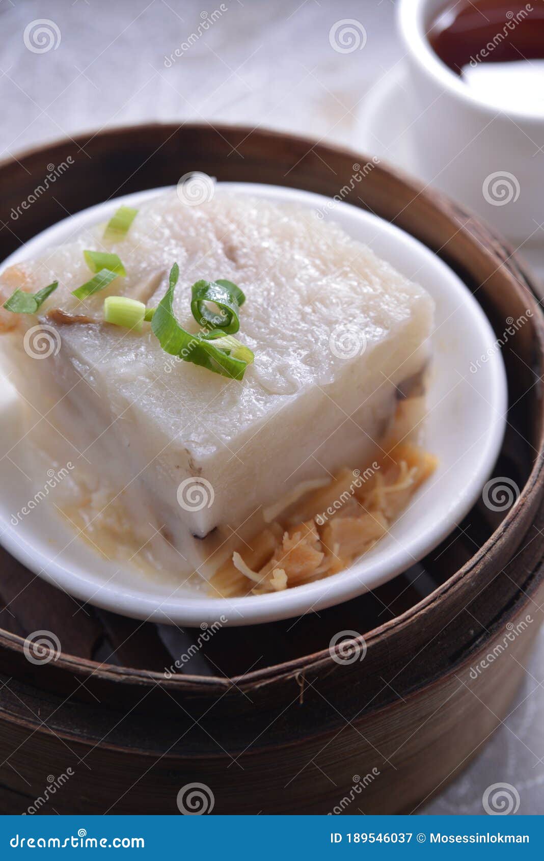 Steam radish cake stock image. Image of yummy, paste - 189546037