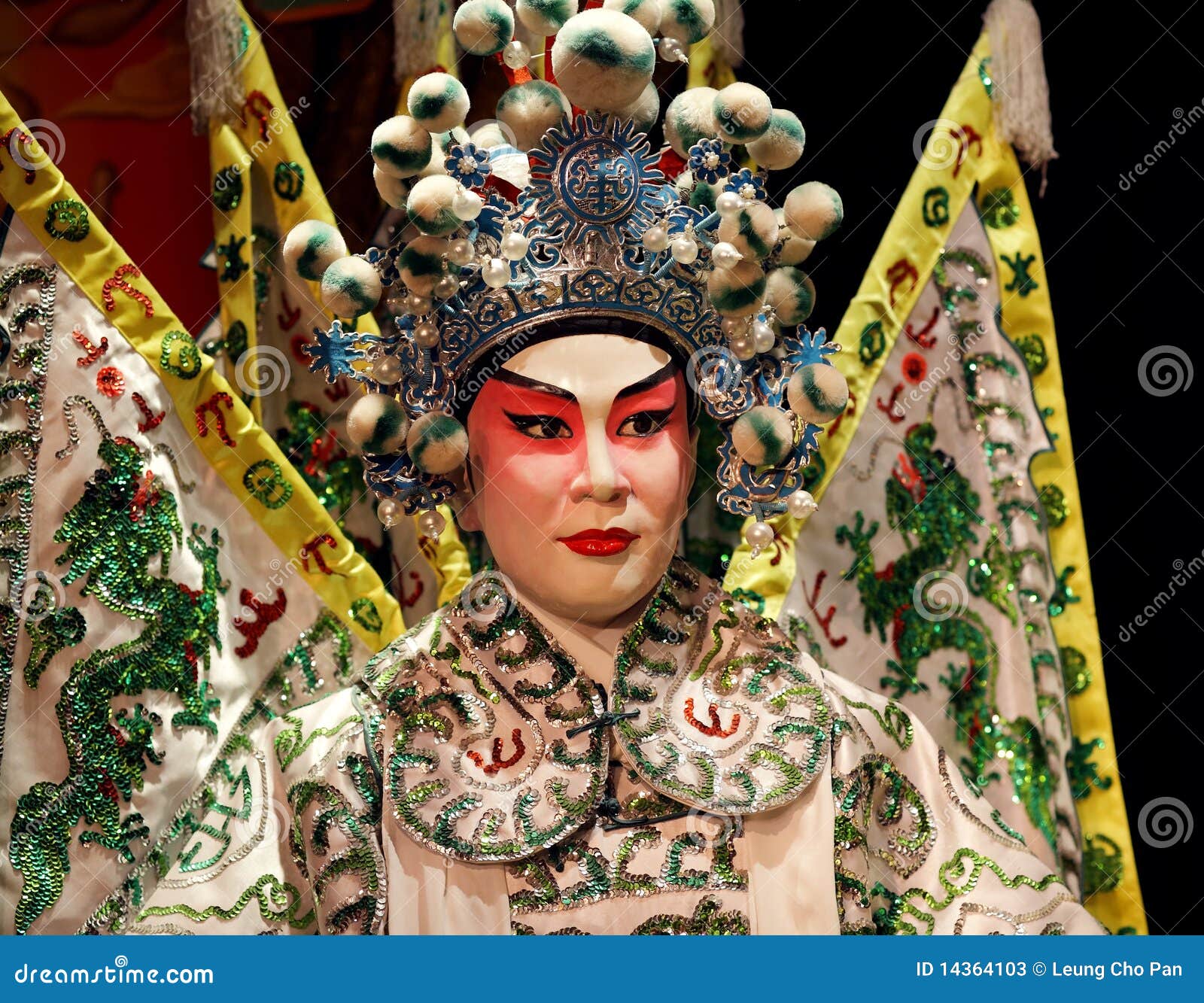 Cantonese opera dummy stock image. Image of fake, cantonese - 14364103