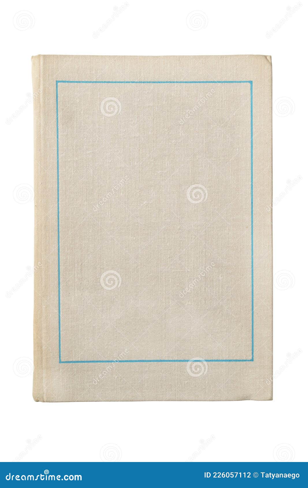 Canvas book cover stock photo. Image of reading, isolated - 226057112