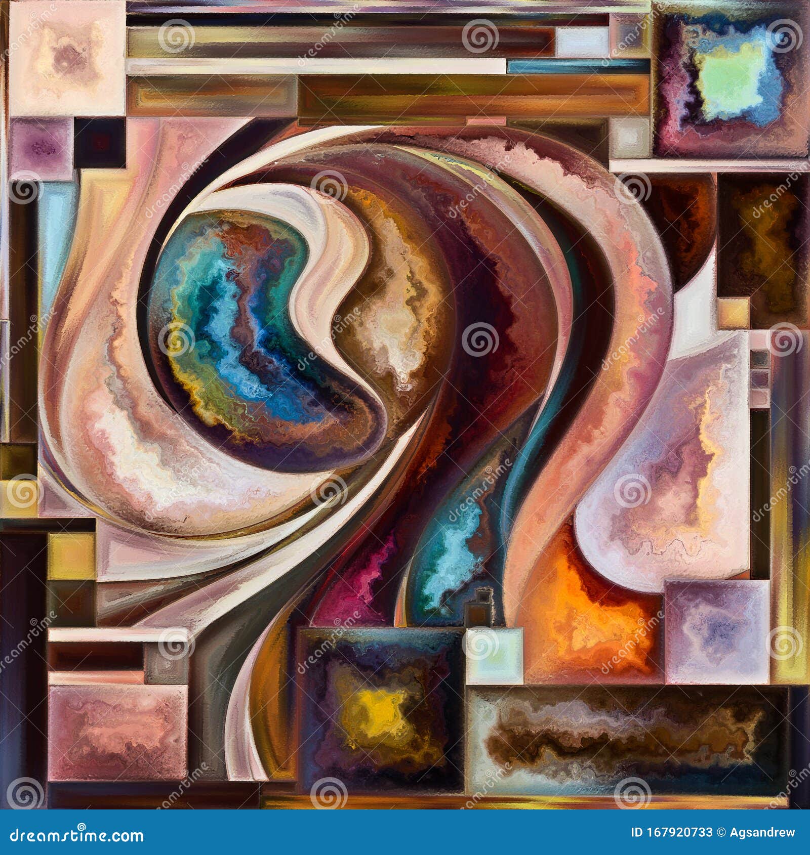 Canvas Division in Art stock illustration. Illustration of element ...