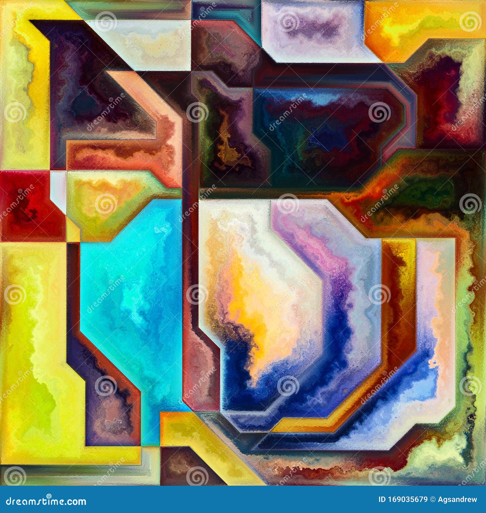 Canvas Division in Art stock illustration. Illustration of cover ...