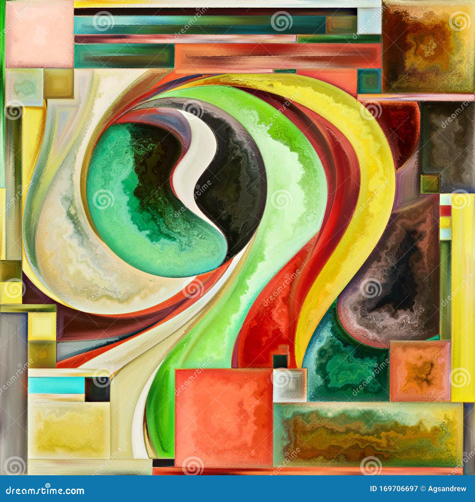 Canvas Division in Art stock illustration. Illustration of creativity ...