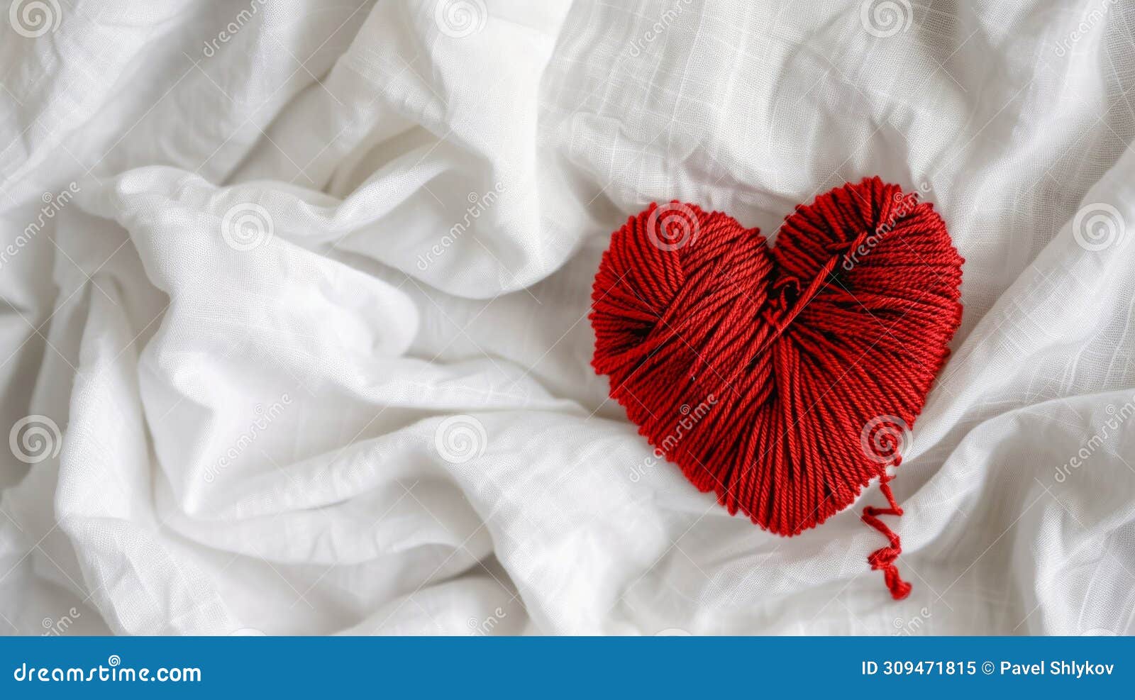 Canvas for Embroidery and Red Sewing Threads Close Up. Stock Image ...