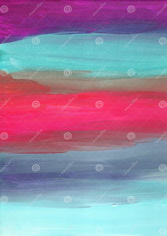 Canvas - Hand Painted Gradient Stock Illustration - Illustration of ...