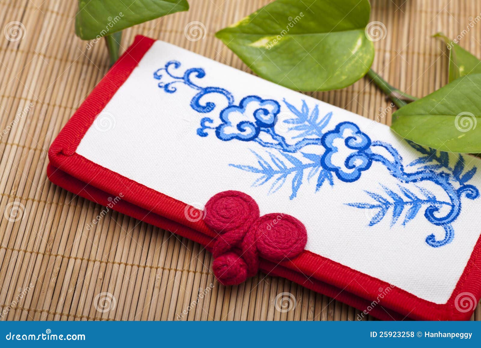 Canvas Purse, Chinese Style Stock Photo - Image of clothing, feminine ...