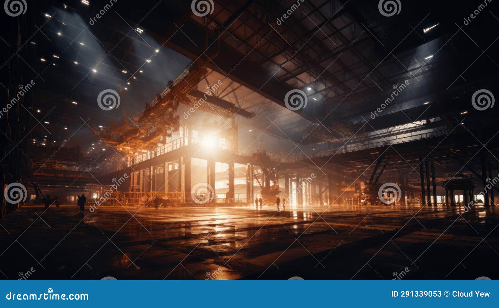 Canvas of Radiant Development Stock Illustration - Illustration of ...