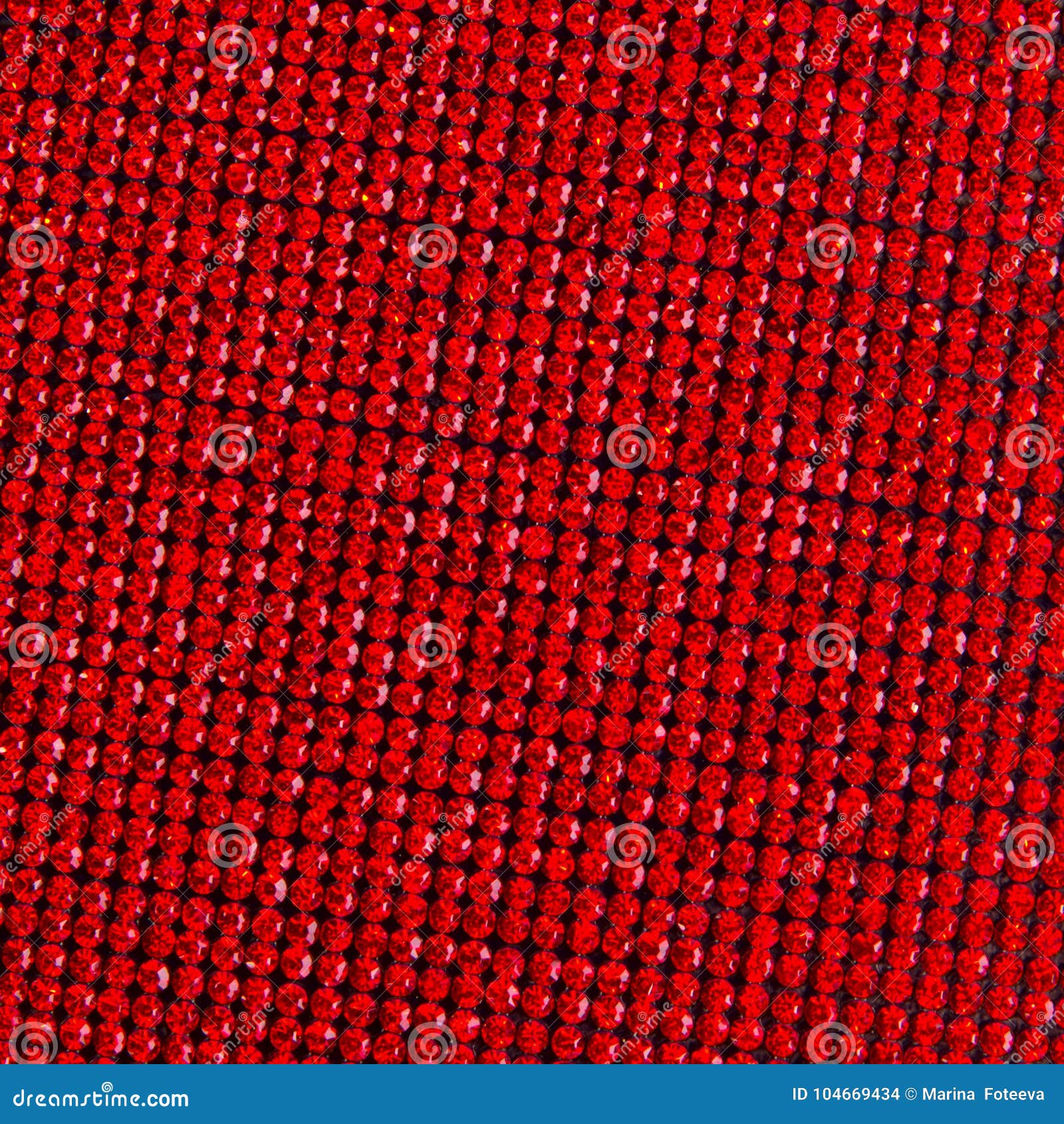 Canvas of Red Rhinestones. Background. Stock Photo - Image of colorful ...