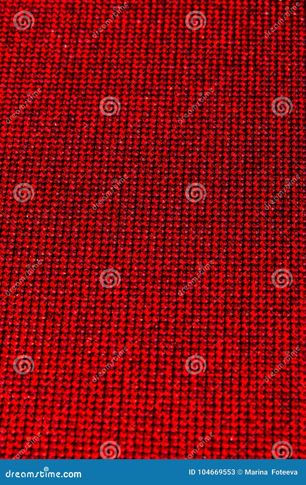 Canvas of Red Rhinestones. Background. Stock Image - Image of fashion ...