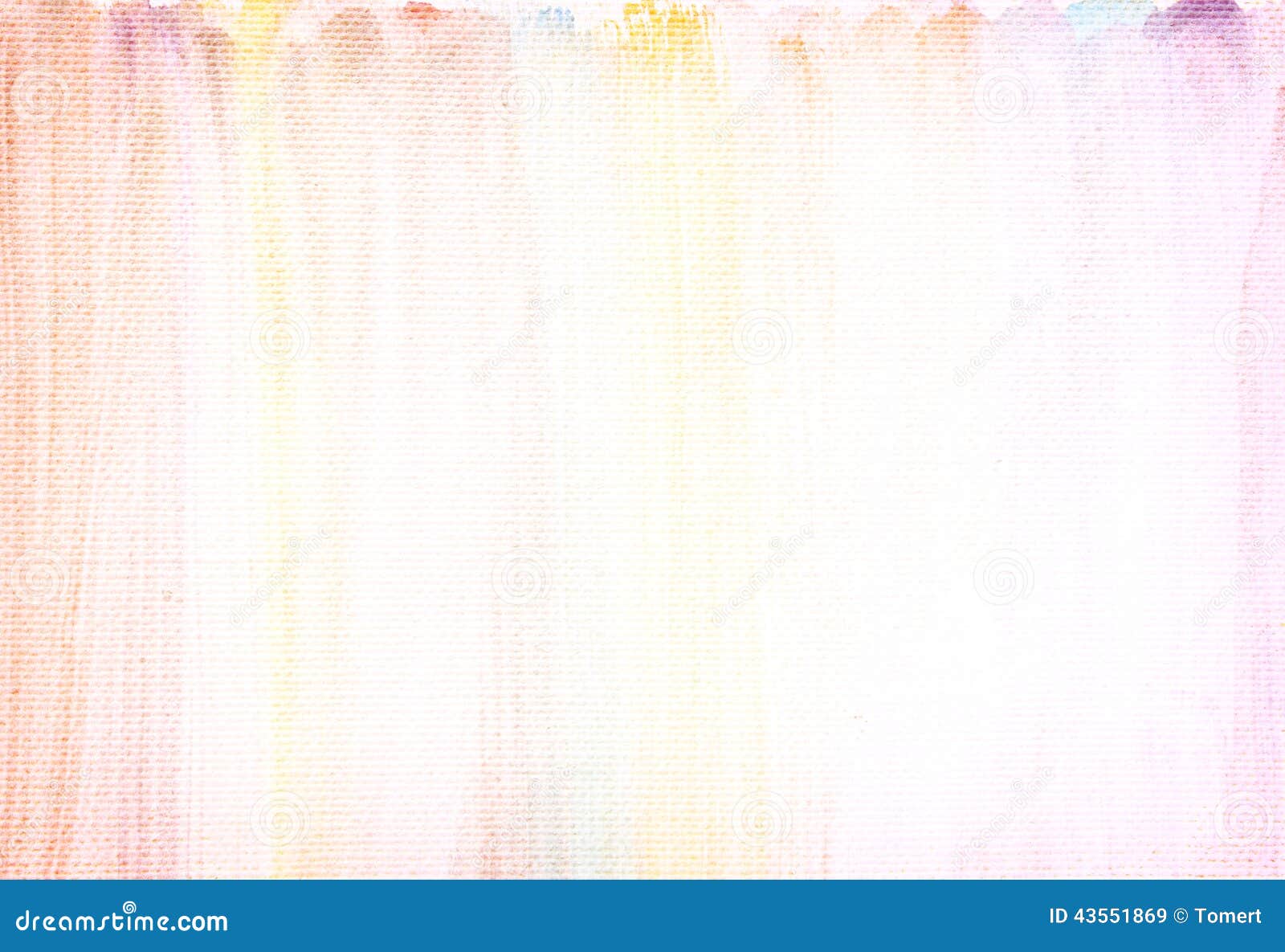 Subtle Watercolor Brush Strokes On The Canvas Stock Image ...