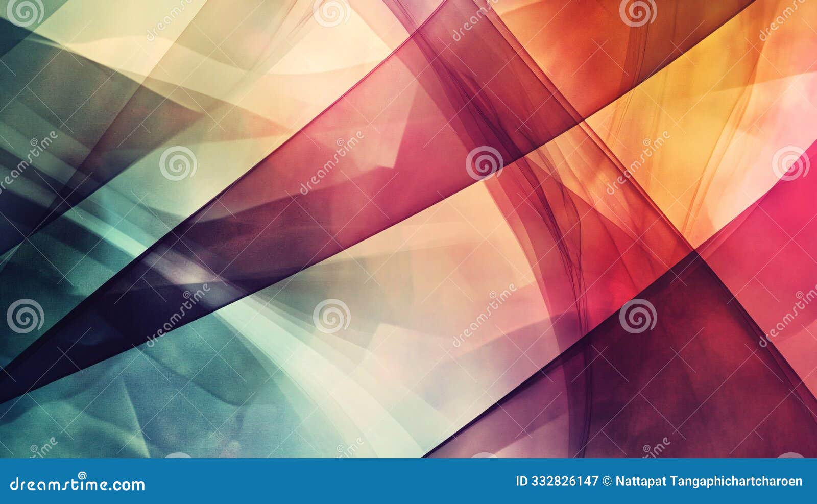 On this Canvas, Translucent Forms Converge, a Delicate Ballet of Curves ...