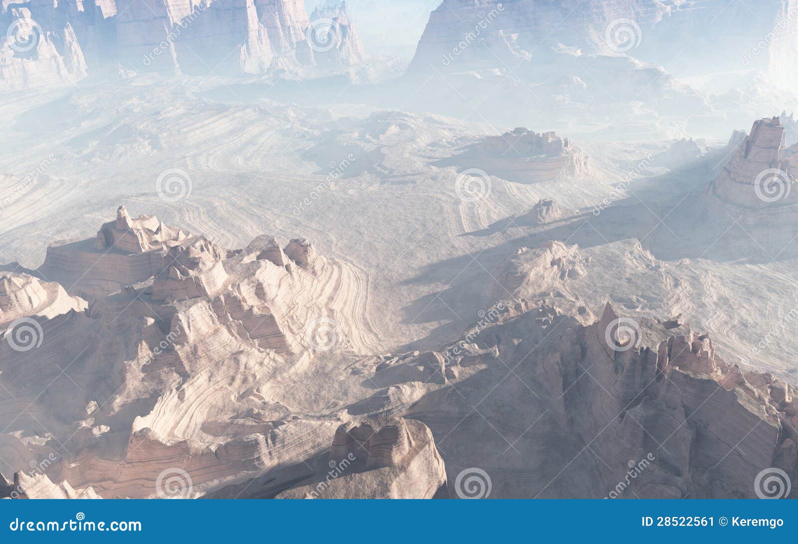 Canyon stock illustration. Illustration of rendering - 28522561