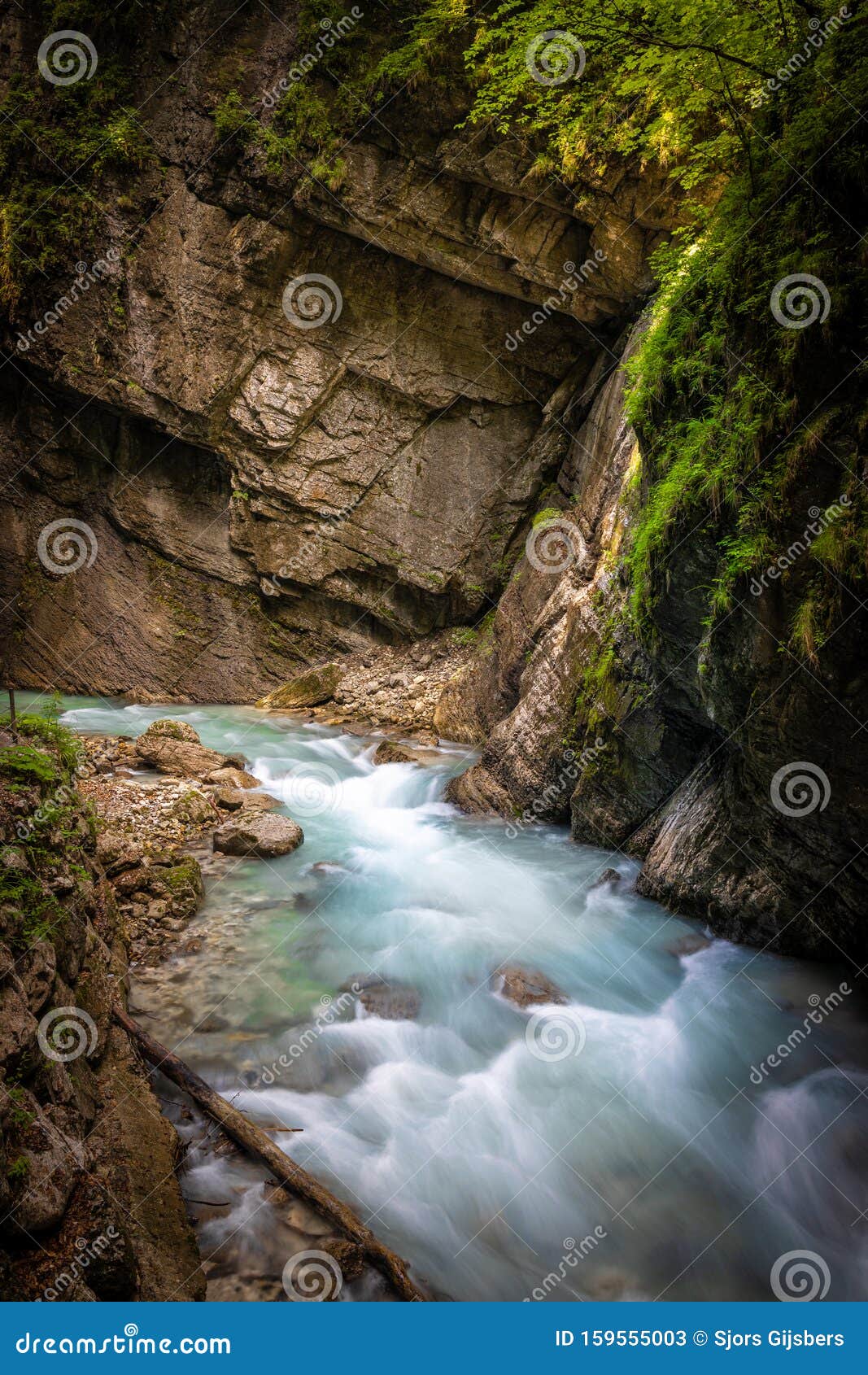 Canyon alps stock image. Image of green, scenery, mountains - 159555003