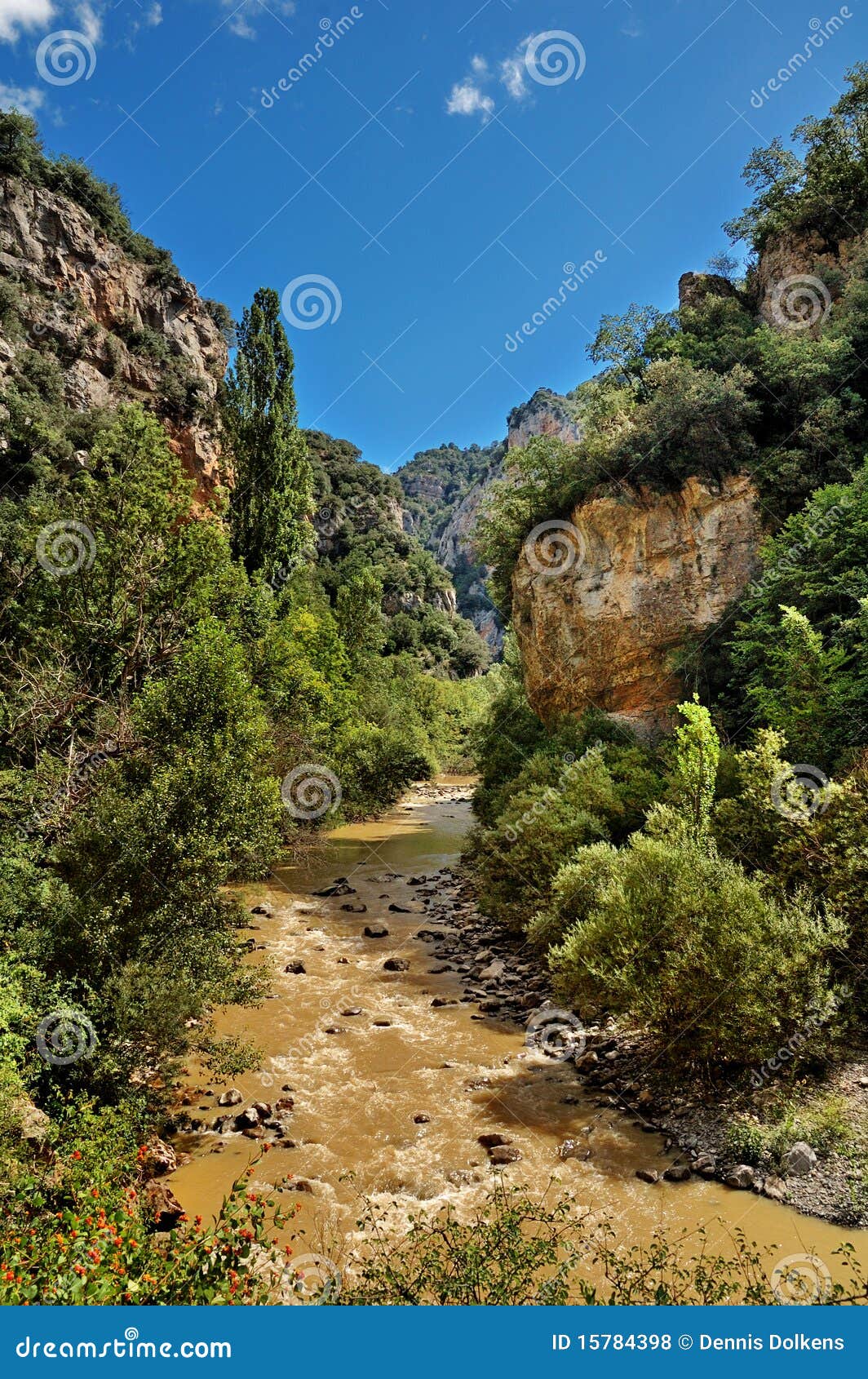 Canyon of Anso, Spain stock photo. Image of navarre, valley - 15784398