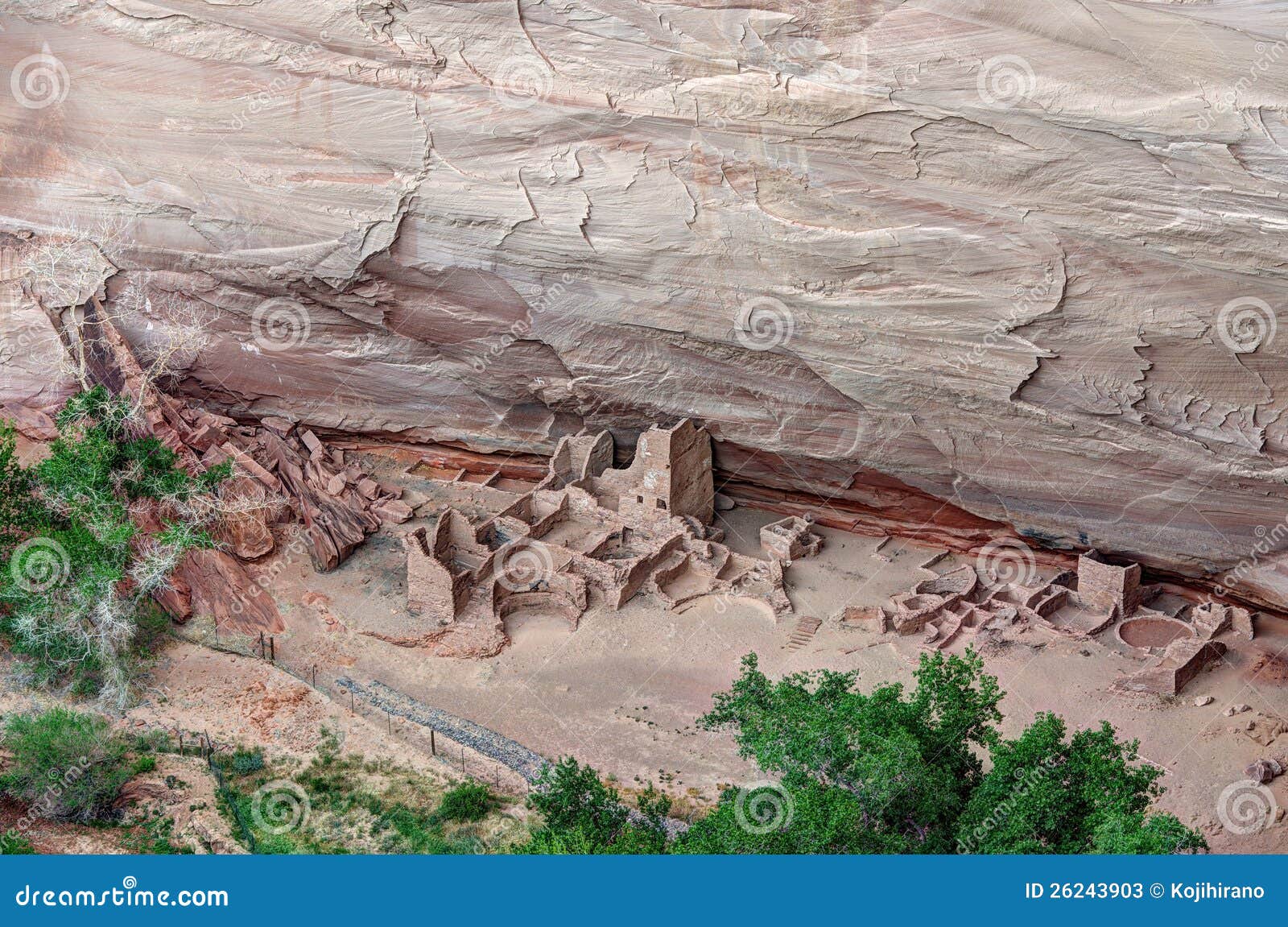 Canyon De Chelly Antelope House Stock Image - Image of cliff, ruin ...