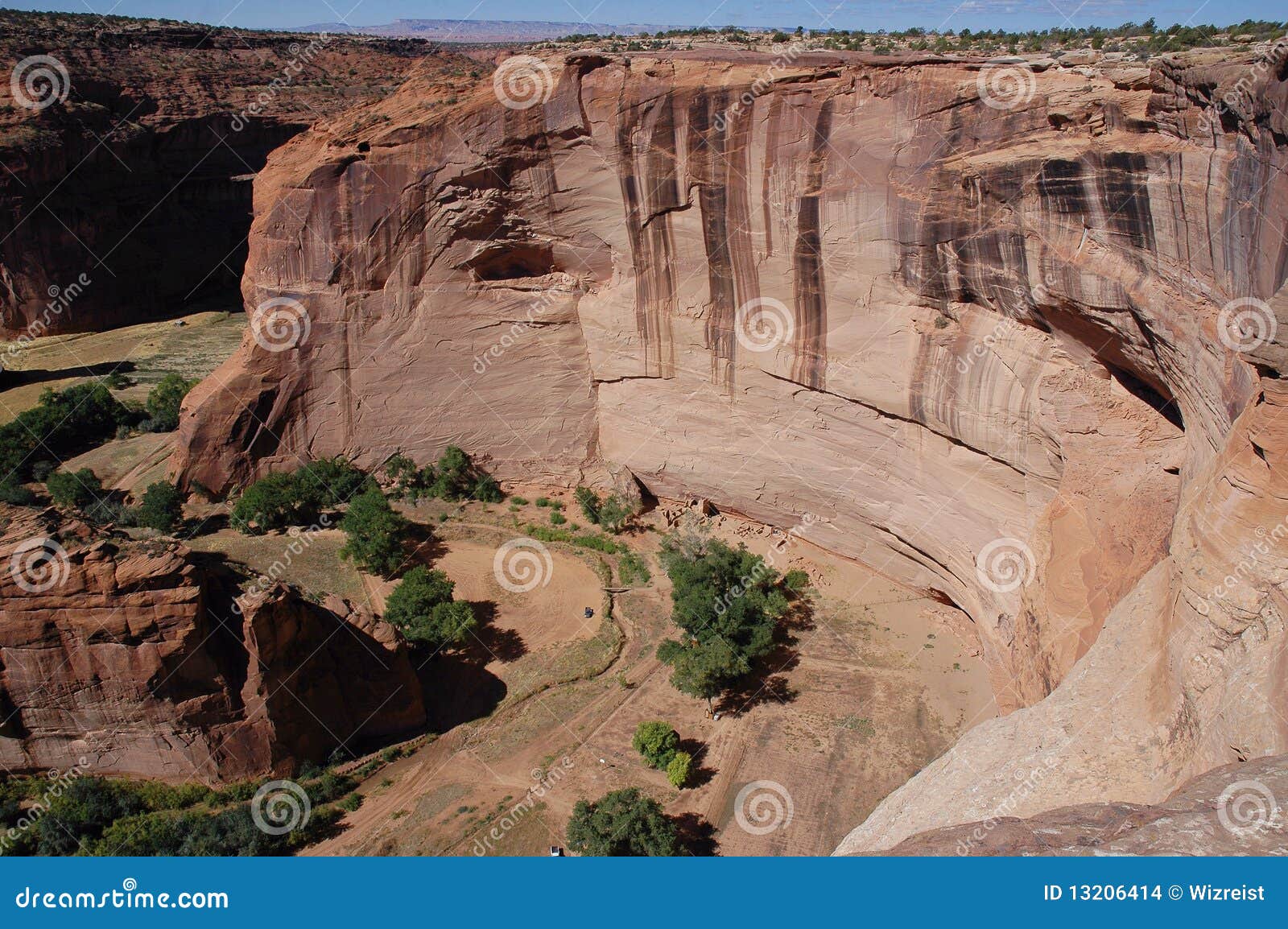 Canyon De Chelly National Monument Stock Photo - Image of destination ...