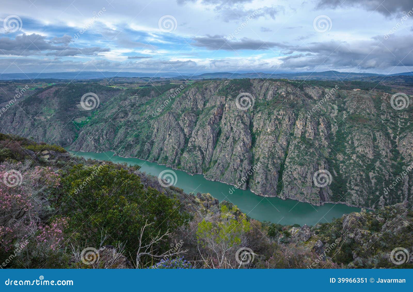 Canyon De Rio Sil in Galizia, Spagna Immagine Stock - Immagine di sacra ...