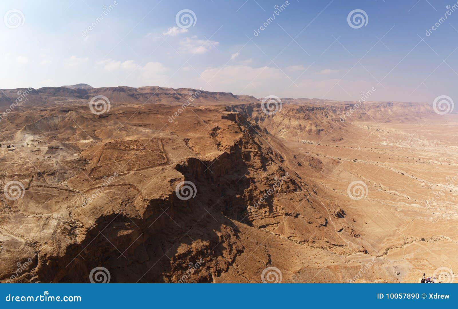 Canyon in Judea Desert, Israel Stock Photo - Image of masada, desert ...
