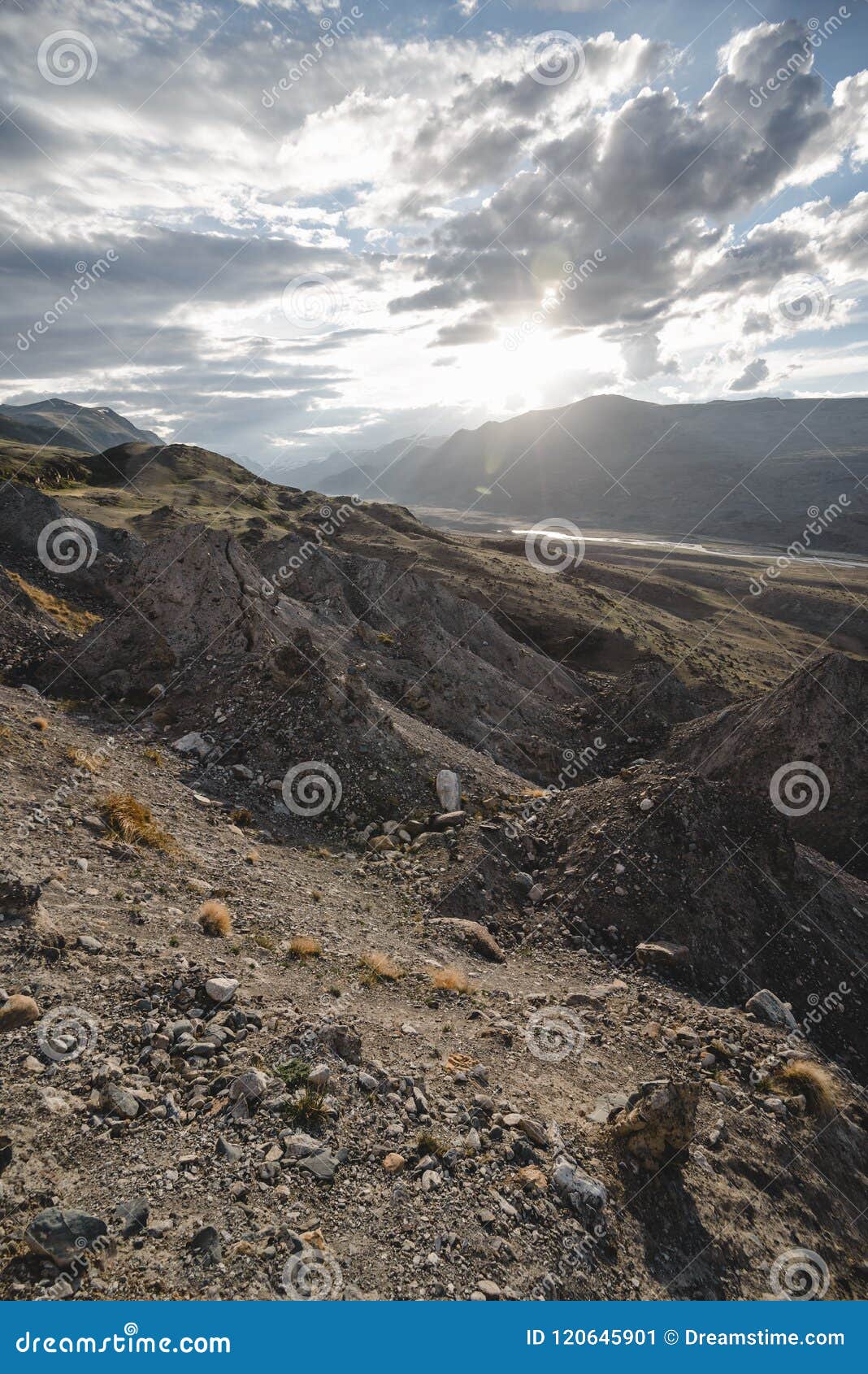Canyon after the Massive Earthquake Stock Image - Image of hike ...