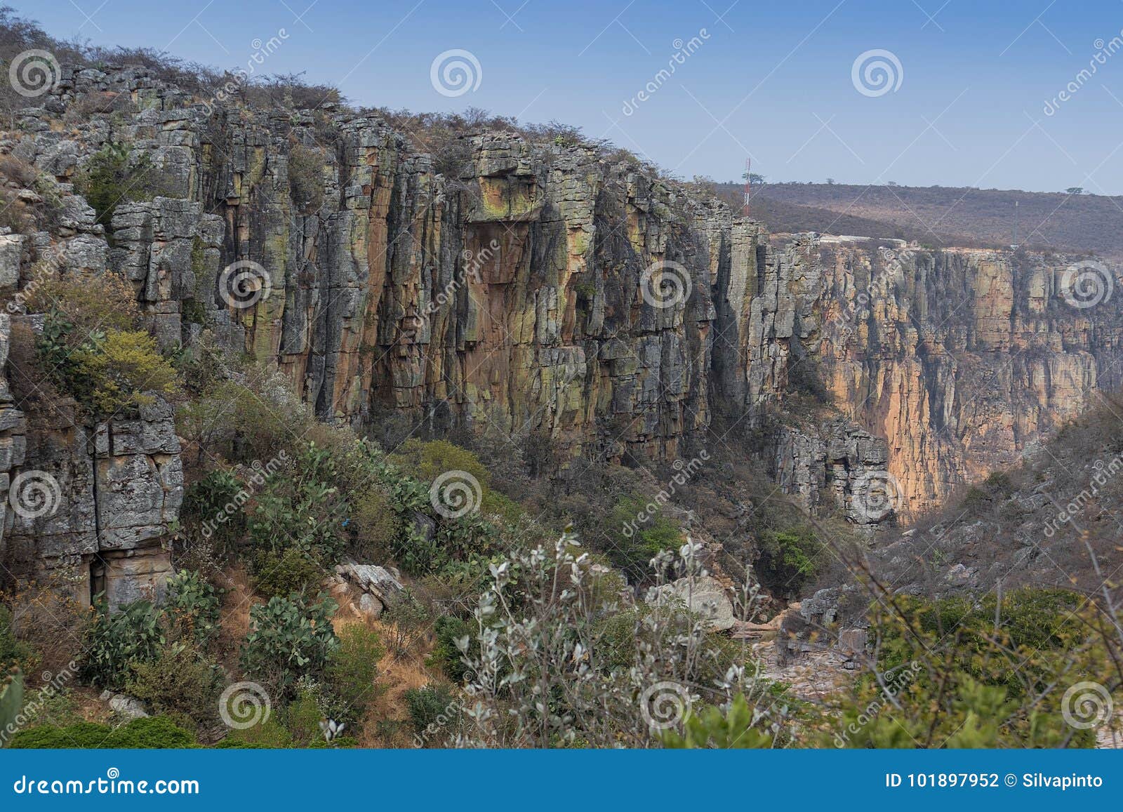 Canyon of the Sierra Leba. Lubango. Angola. Stock Photo - Image of ...