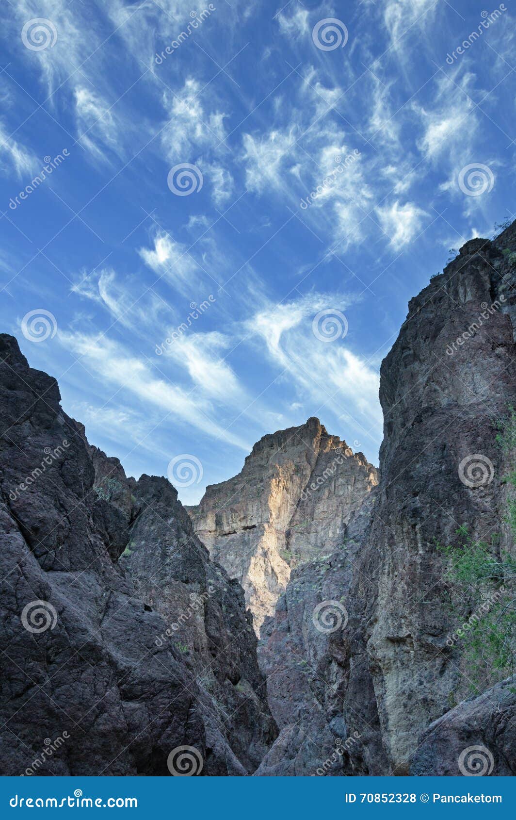 Canyon Sky stock photo. Image of arizona, nature, steep - 70852328