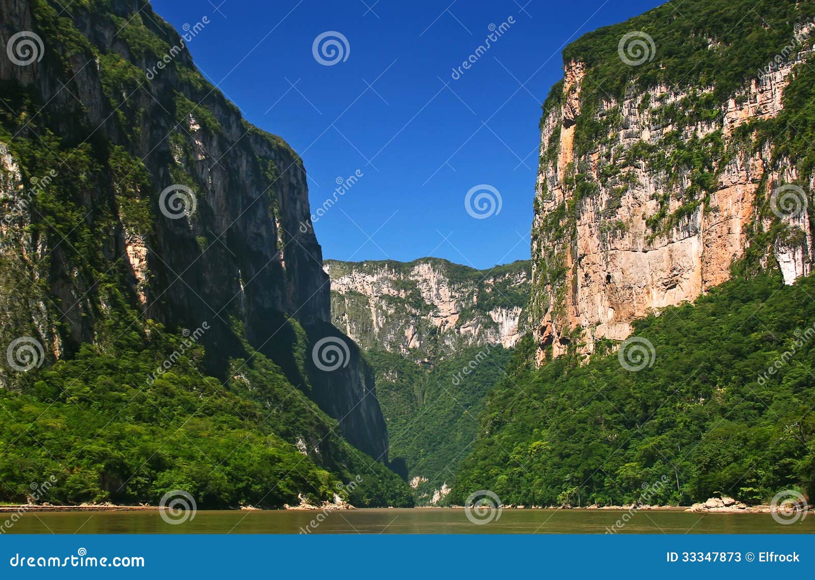 Canyon Sumidero stock image. Image of erosion, geological - 33347873