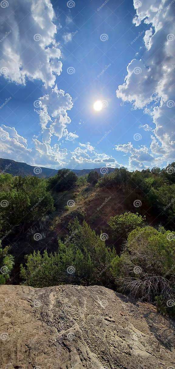 Canyon sun rocks stock image. Image of rocks, clouds - 160803571