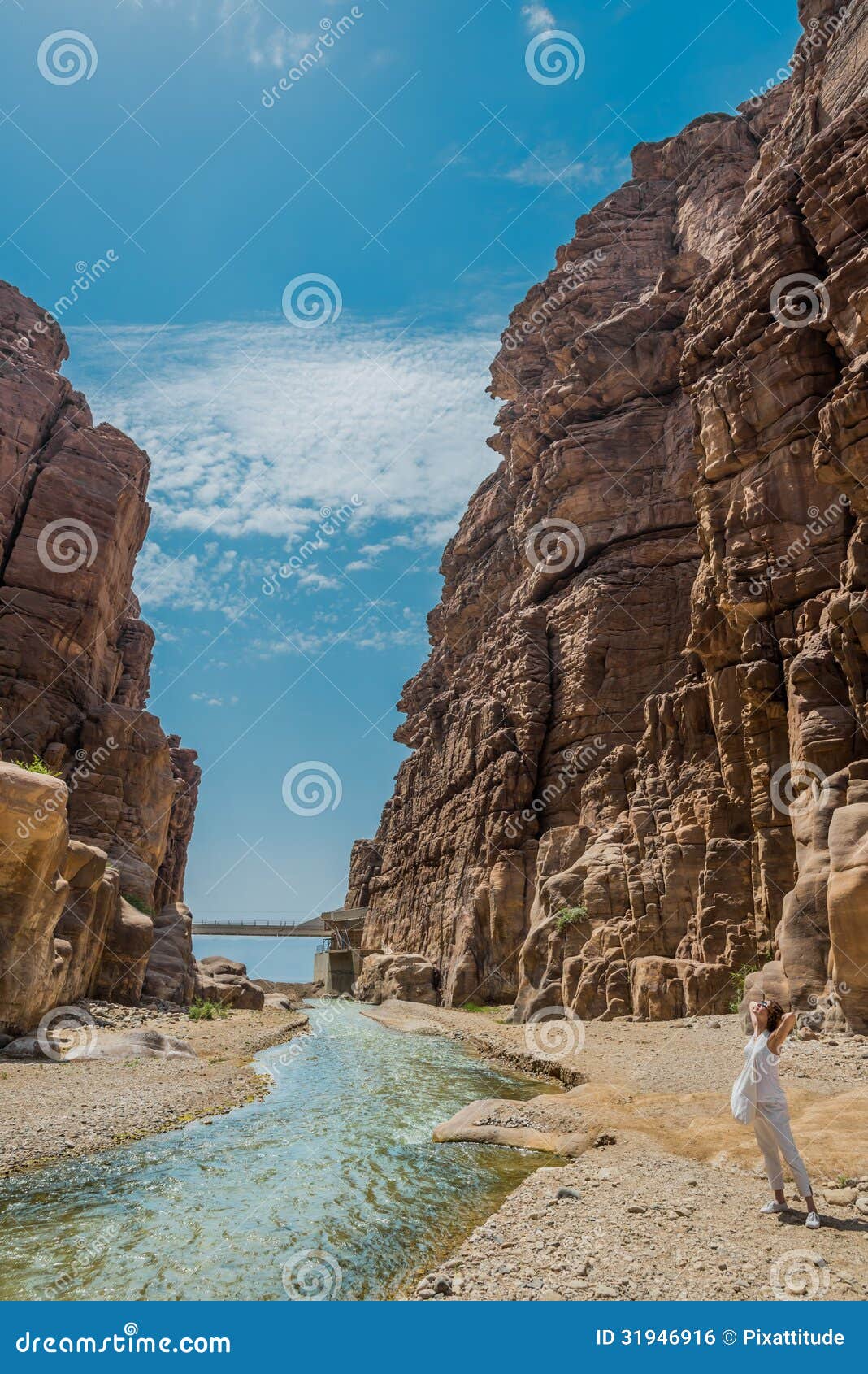 Canyon wadi mujib jordan stock photo. Image of landscape - 31946916