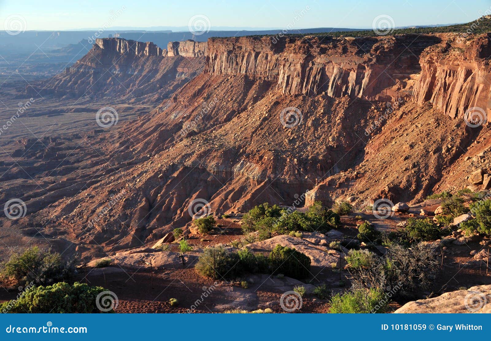 Canyonlands National Park - Needles Overlook Stock Image - Image of ...