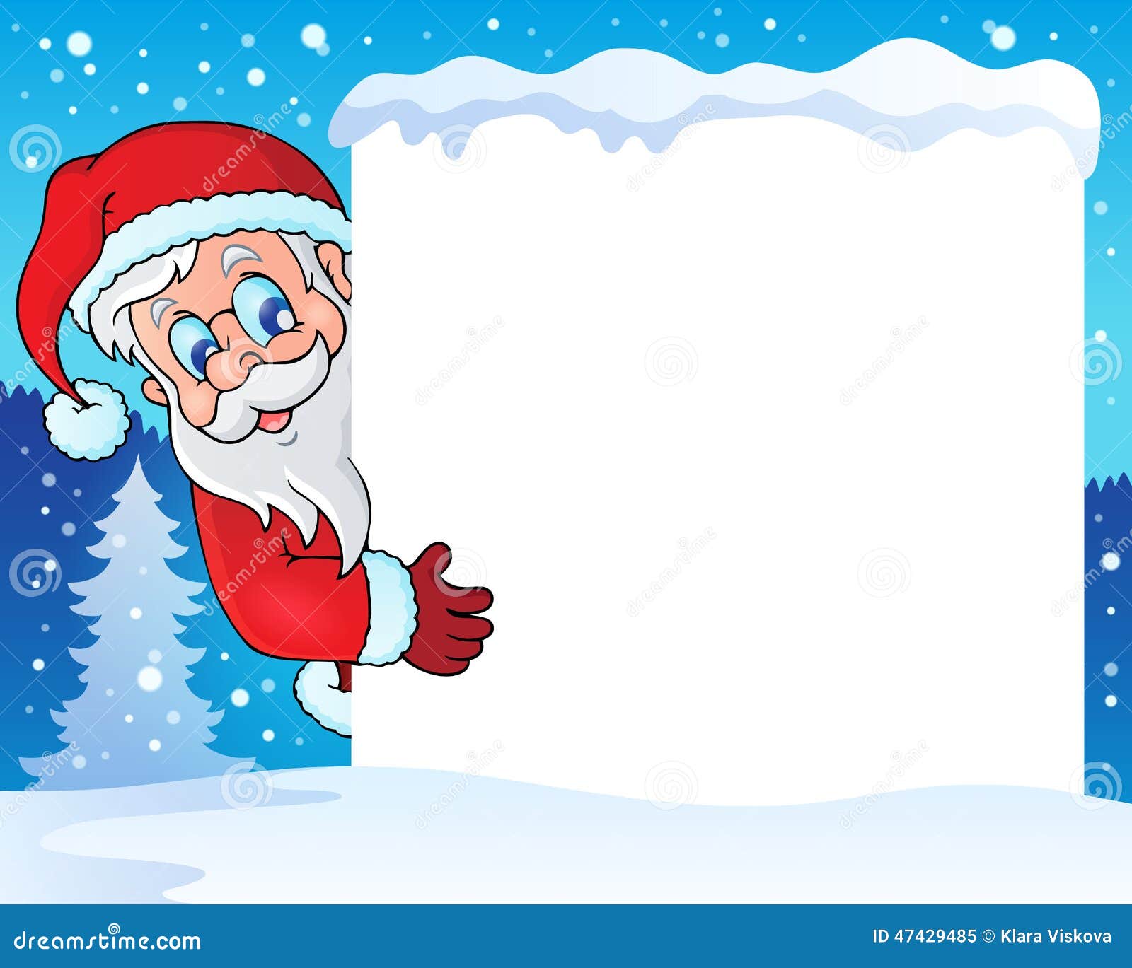 Capítulo Con El Tema 4 De Santa Claus Ilustración del Vector ...