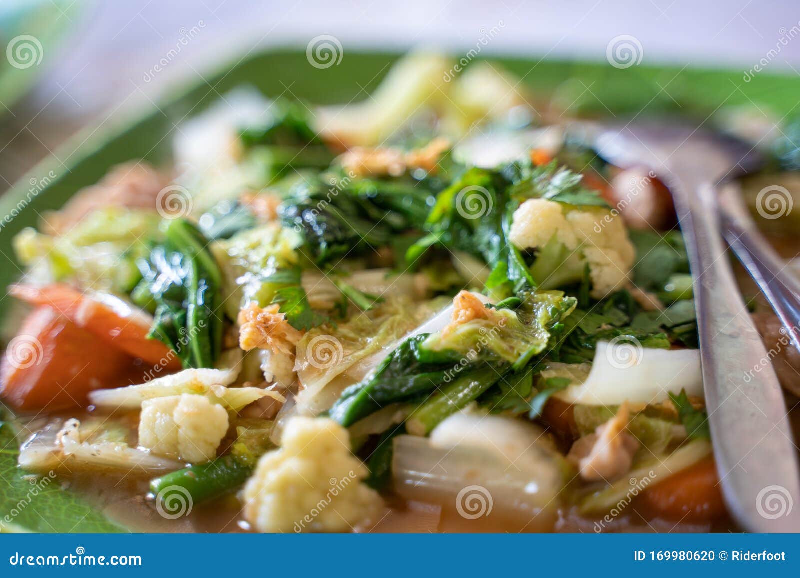 Cap Cay Dish Typical of Indonesian Gastronomy Stock Photo - Image of ...