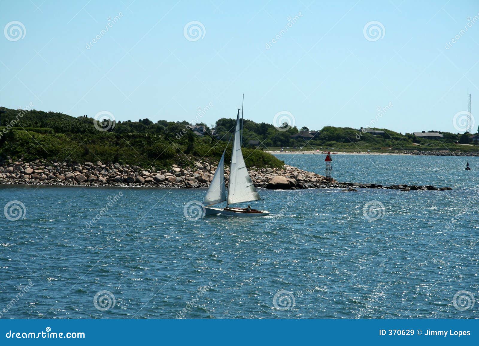 Cap Cod Boat stock image. Image of wild, mast, watching - 370629