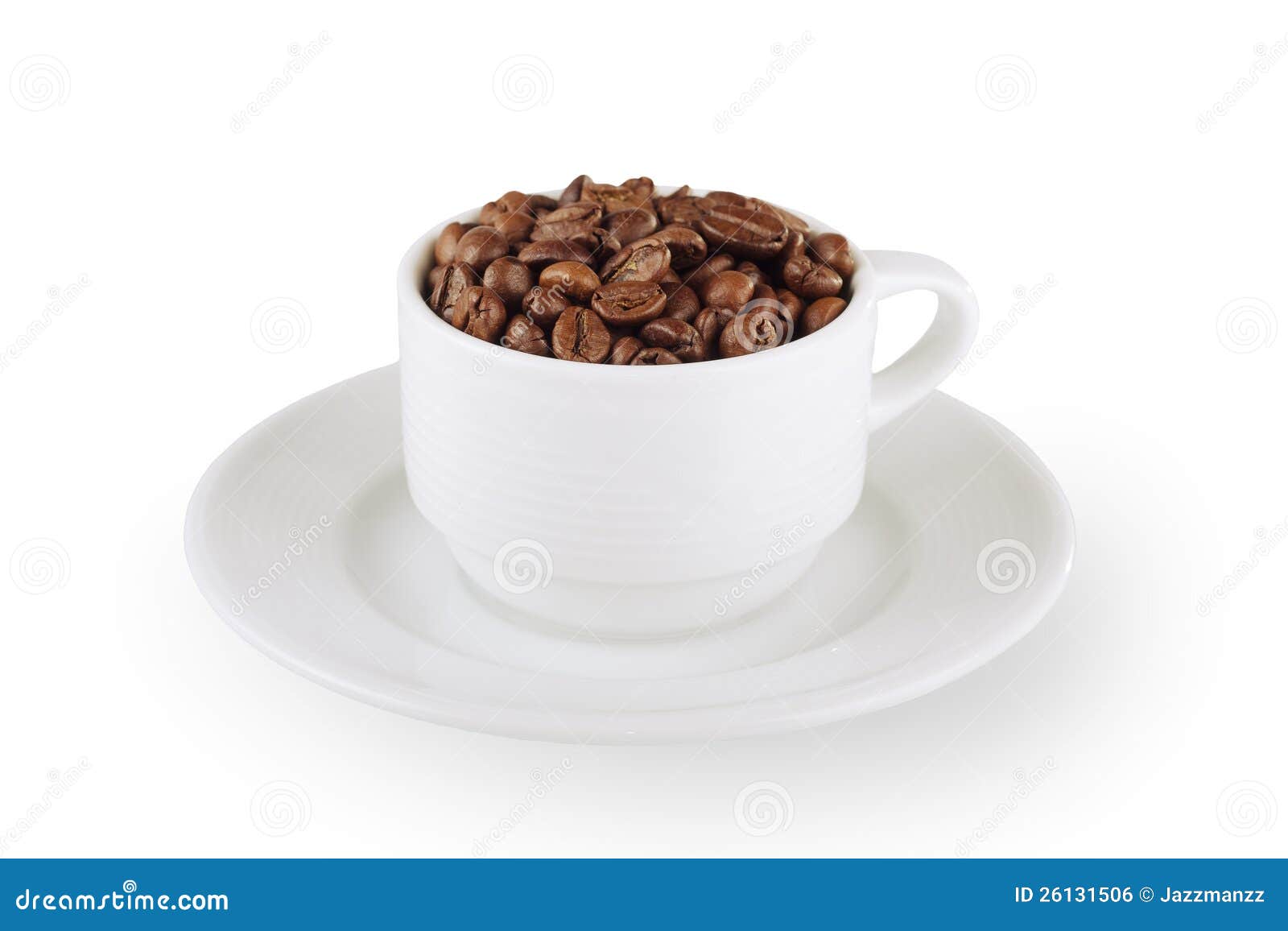 Cap of coffee beans stock photo. Image of dark, cafe - 26131506