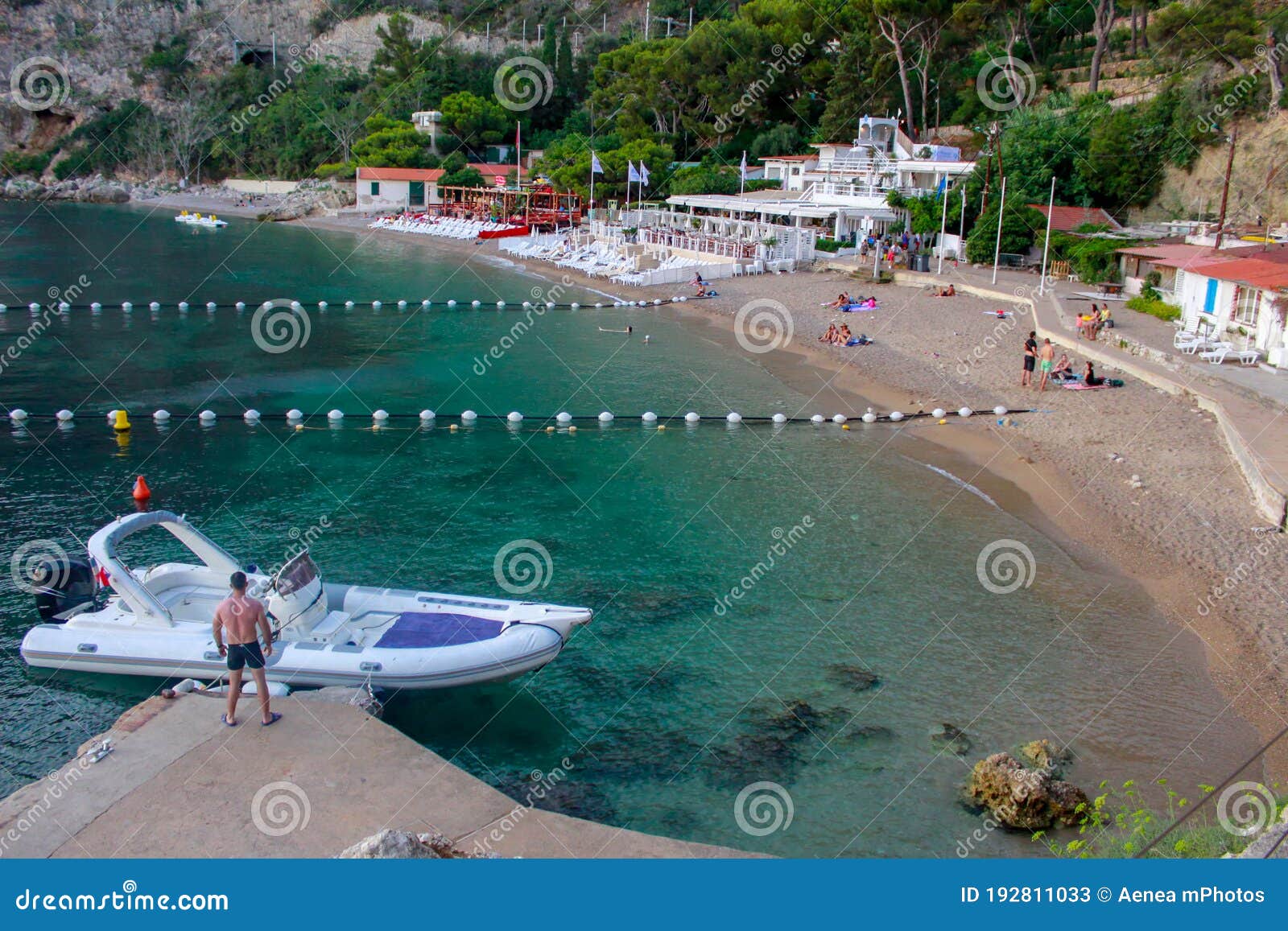 Cap D Ail Plage Mala France Editorial Stock Photo - Image of mala ...