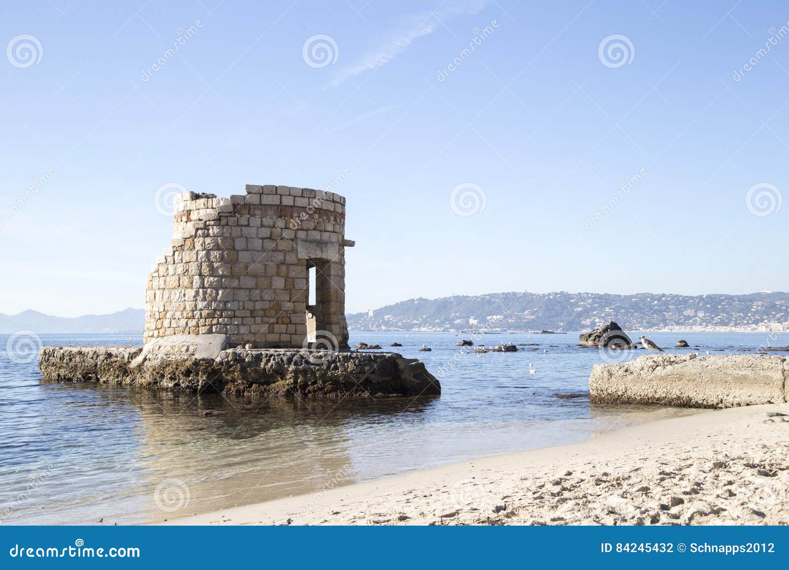 Cap d`Antibes stock photo. Image of provence, exterior - 84245432