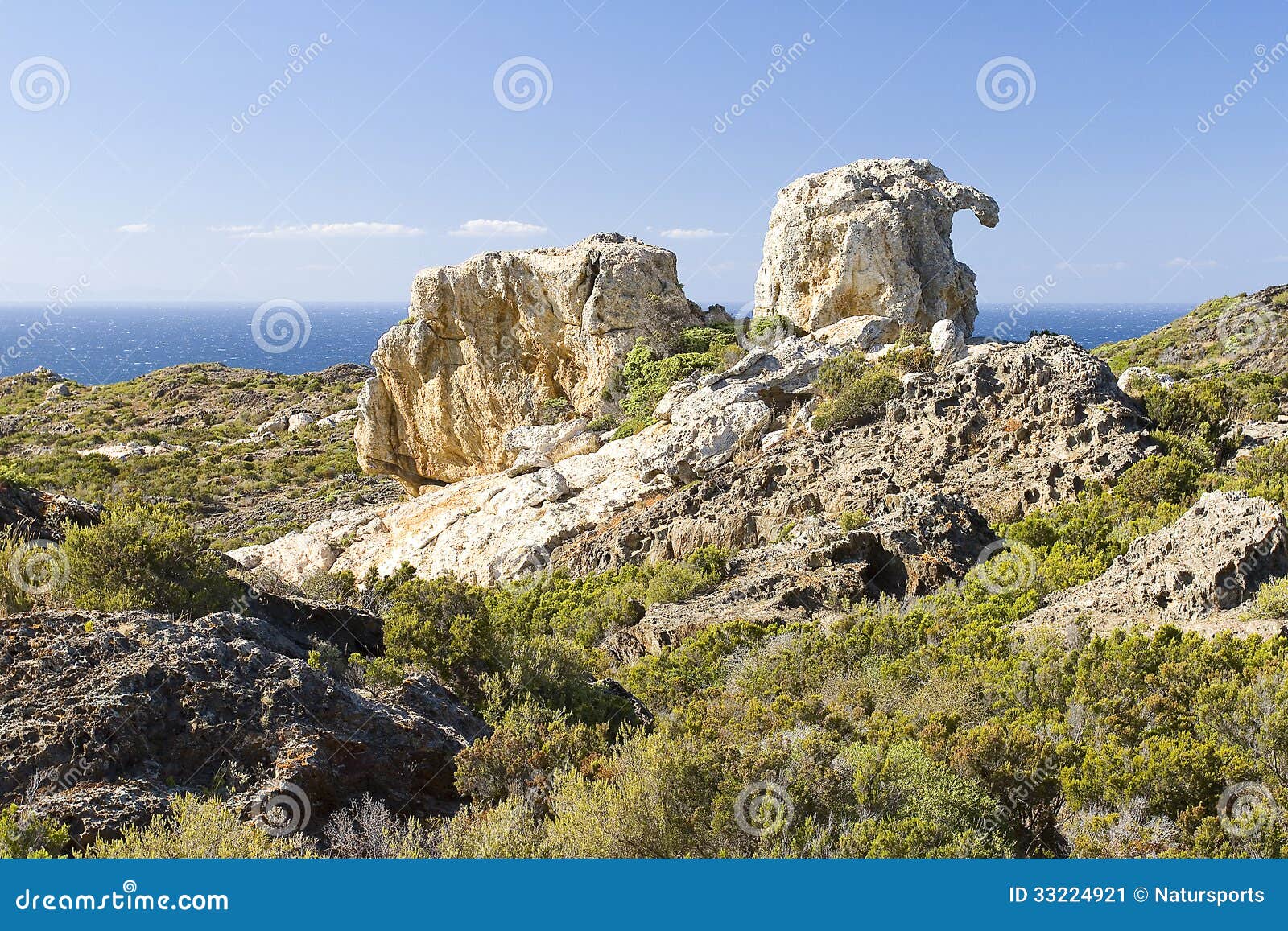 Cap de Creus, Spain stock image. Image of rocks, metamorphic - 33224921
