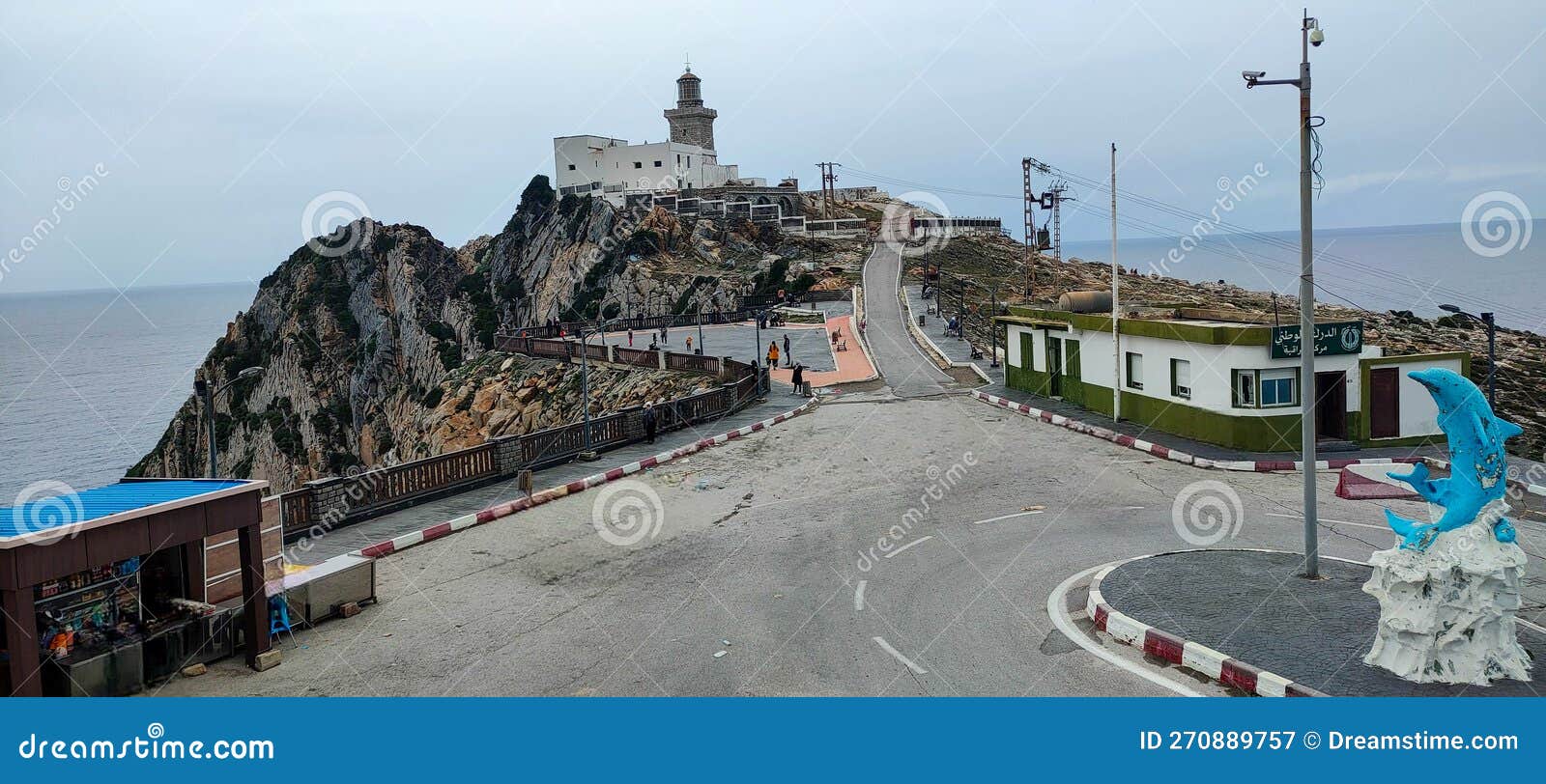 Cap de garde lighthouse editorial photography. Image of destinations ...