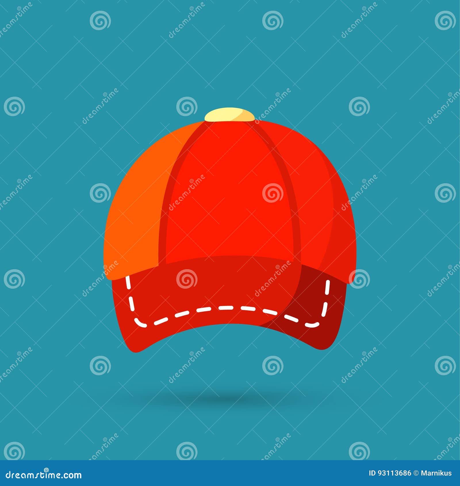 Cap. Design element stock vector. Illustration of head - 93113686