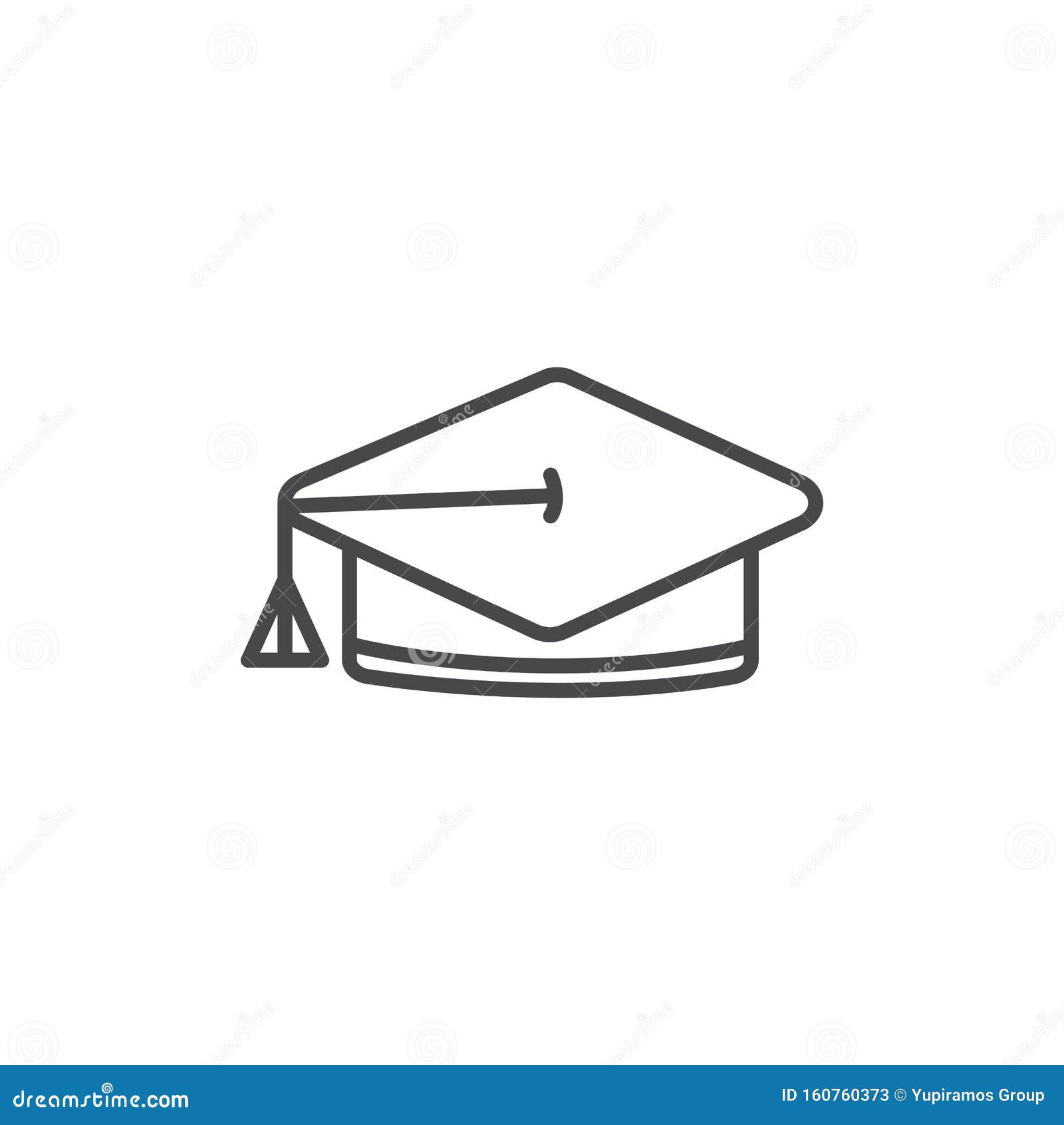 Isolated School Cap Vector Design Stock Vector - Illustration of school ...