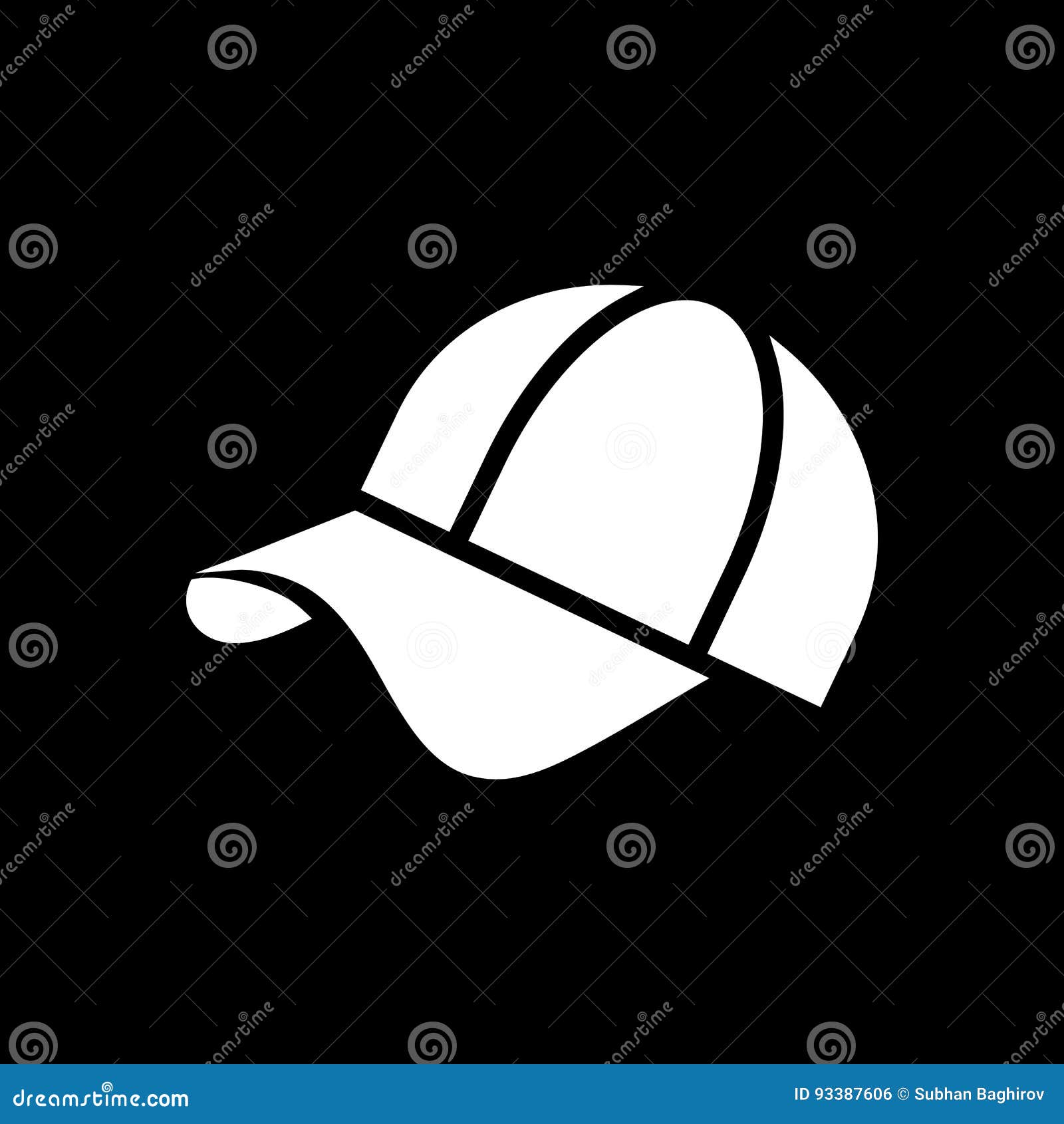 Cap Icon. Beach and Vacation Icon Vector Illustration Stock Vector ...