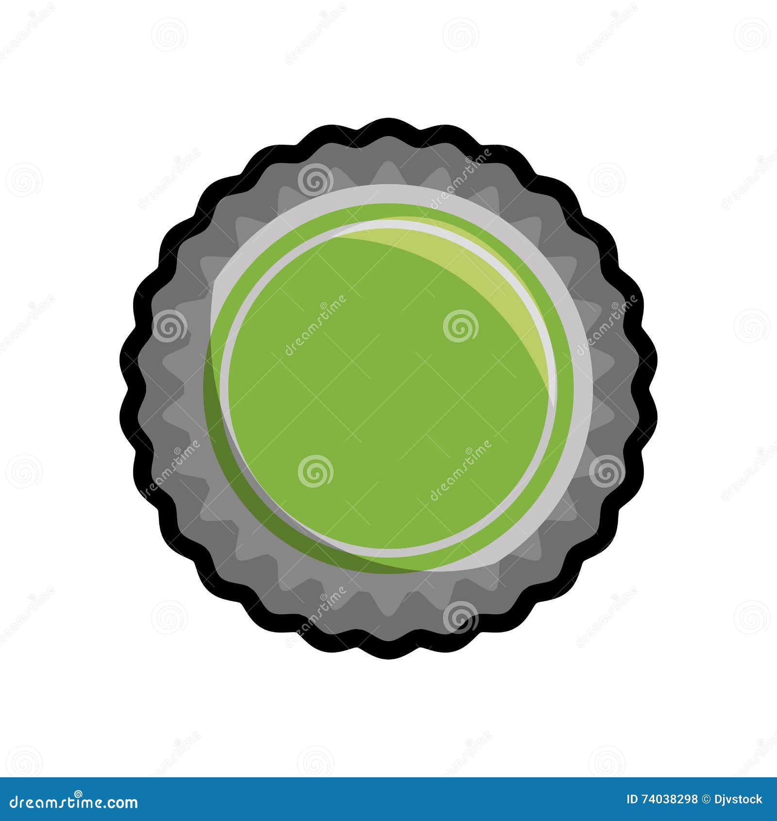 Cap Icon. Soda and Drink Design. Vector Graphic Stock Illustration ...