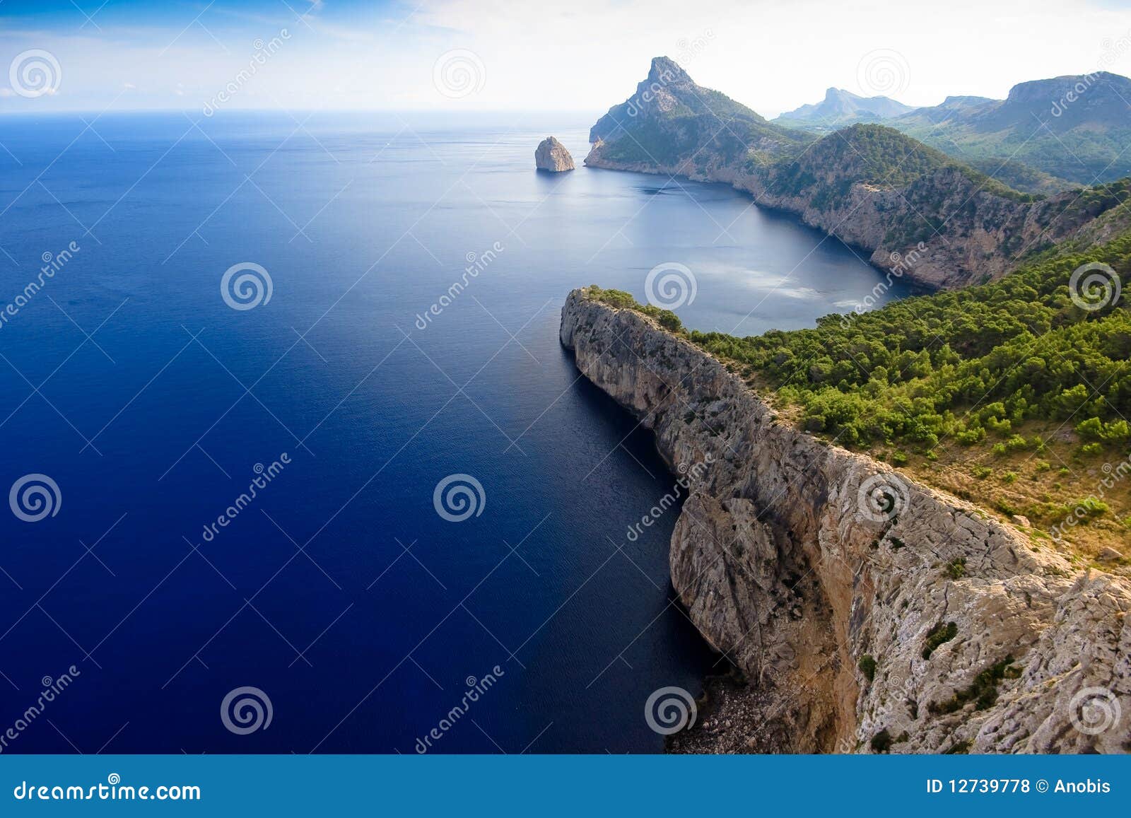 Cap on Majorca stock photo. Image of destination, majorca - 12739778