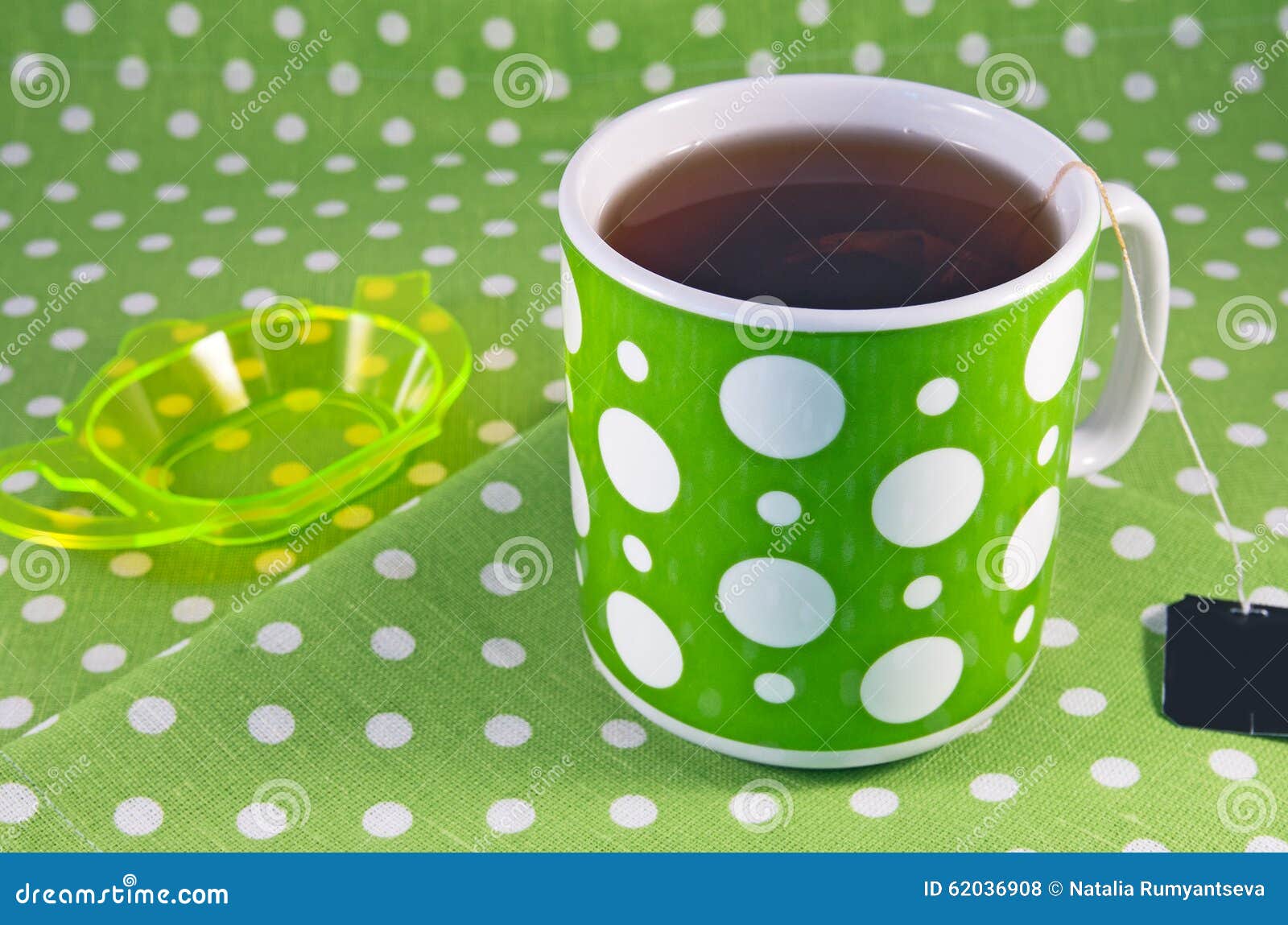 Cap of tea stock photo. Image of transparent, linen, indoor - 62036908