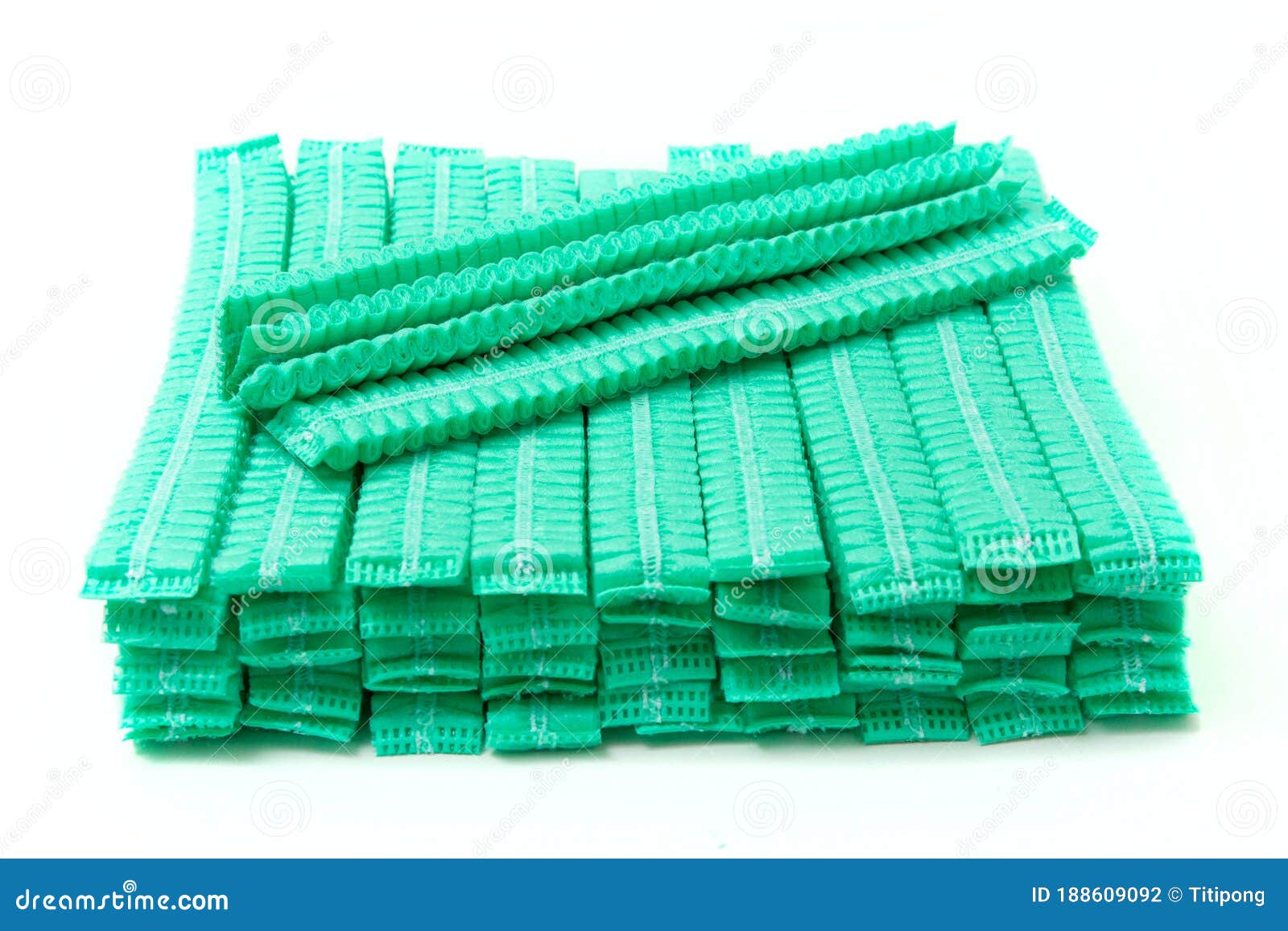 Cap for Wearing in the Operating Room on a White Background Stock Photo ...