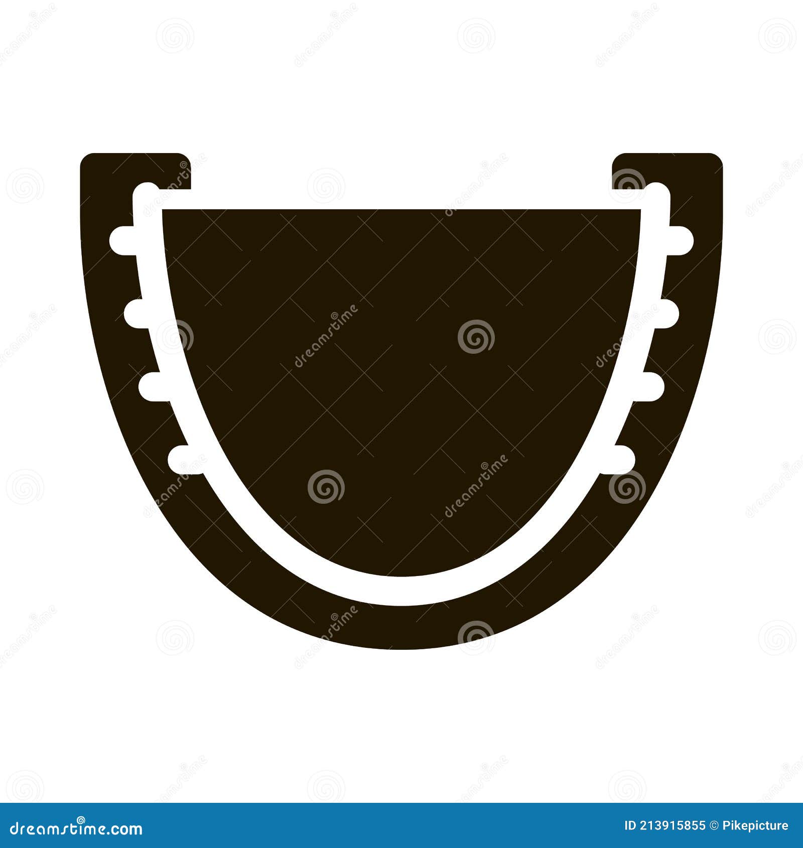 Capa Boxer Icon Vector Glyph Illustration Stock Vector - Illustration ...