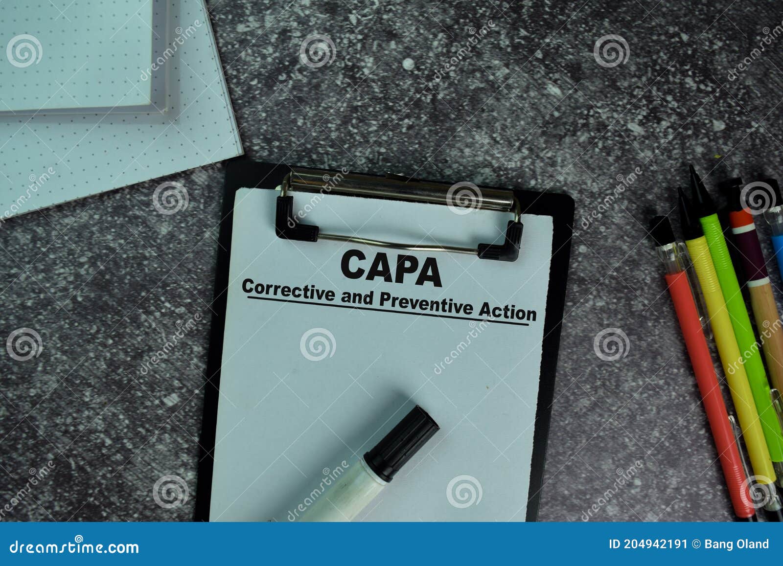 CAPA Corrective And Preventive Action Plans. Royalty-Free Stock Image ...