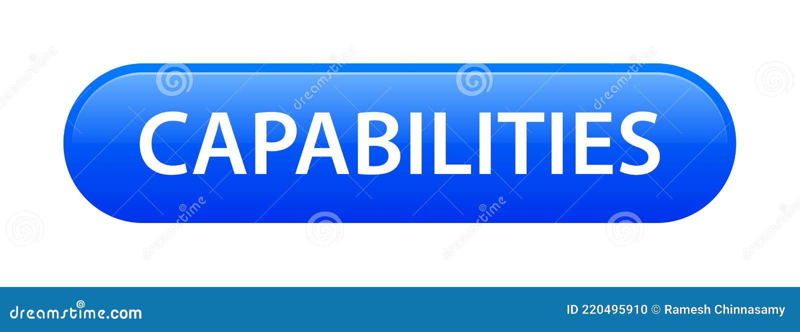 Capabilities button stock vector. Illustration of ability - 220495910