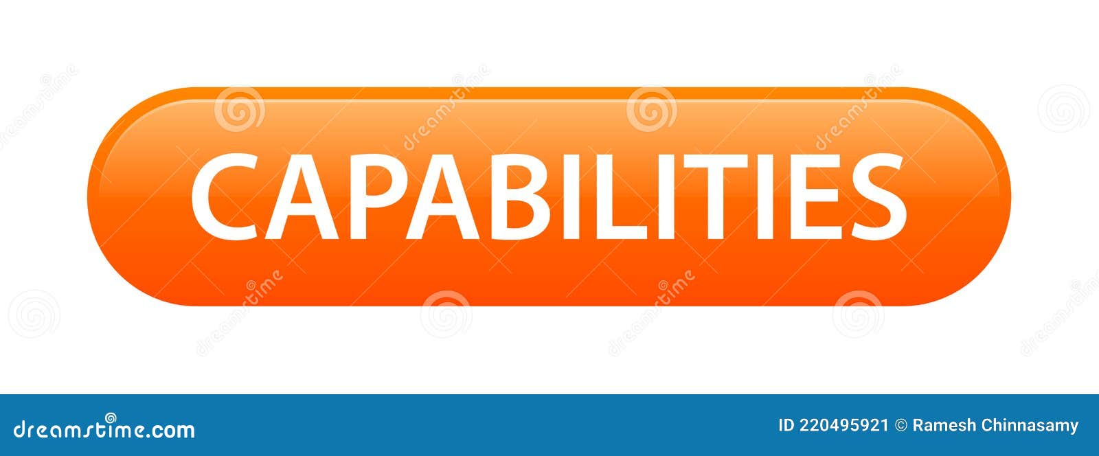 Capabilities button stock vector. Illustration of customer - 220495921