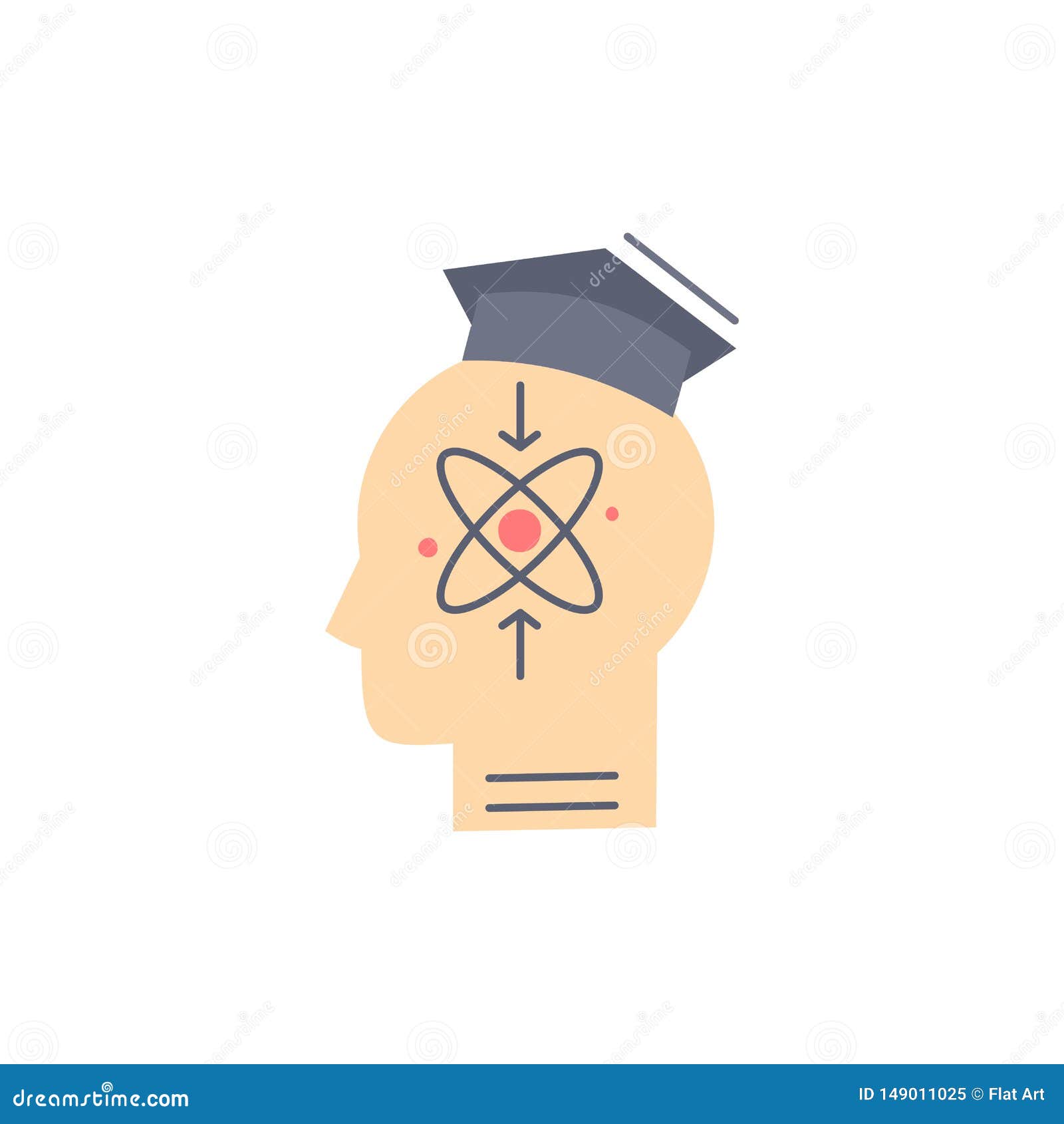 Capability, Head, Human, Knowledge, Skill Icon. Line Vector Gray Symbol ...